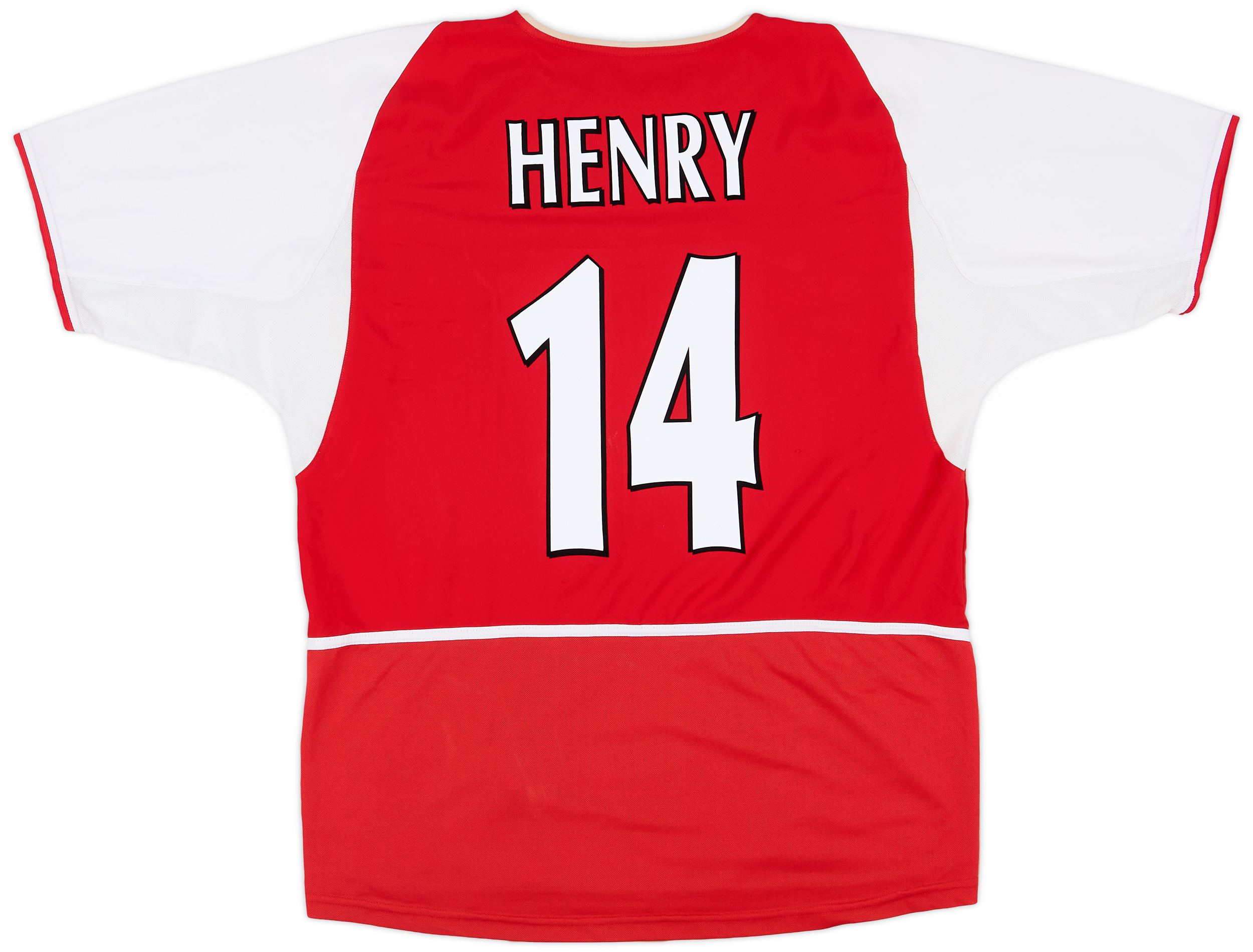 2002-04 Arsenal Home Shirt Henry #14 - 9/10 - (XL)