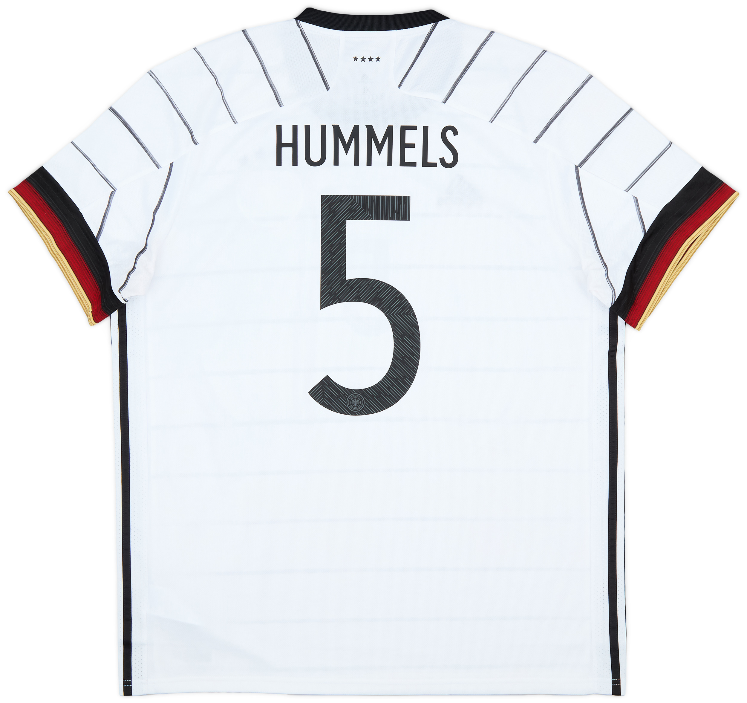 2020-21 Germany Home Shirt Hummels #5 - 4/10 - (XL)