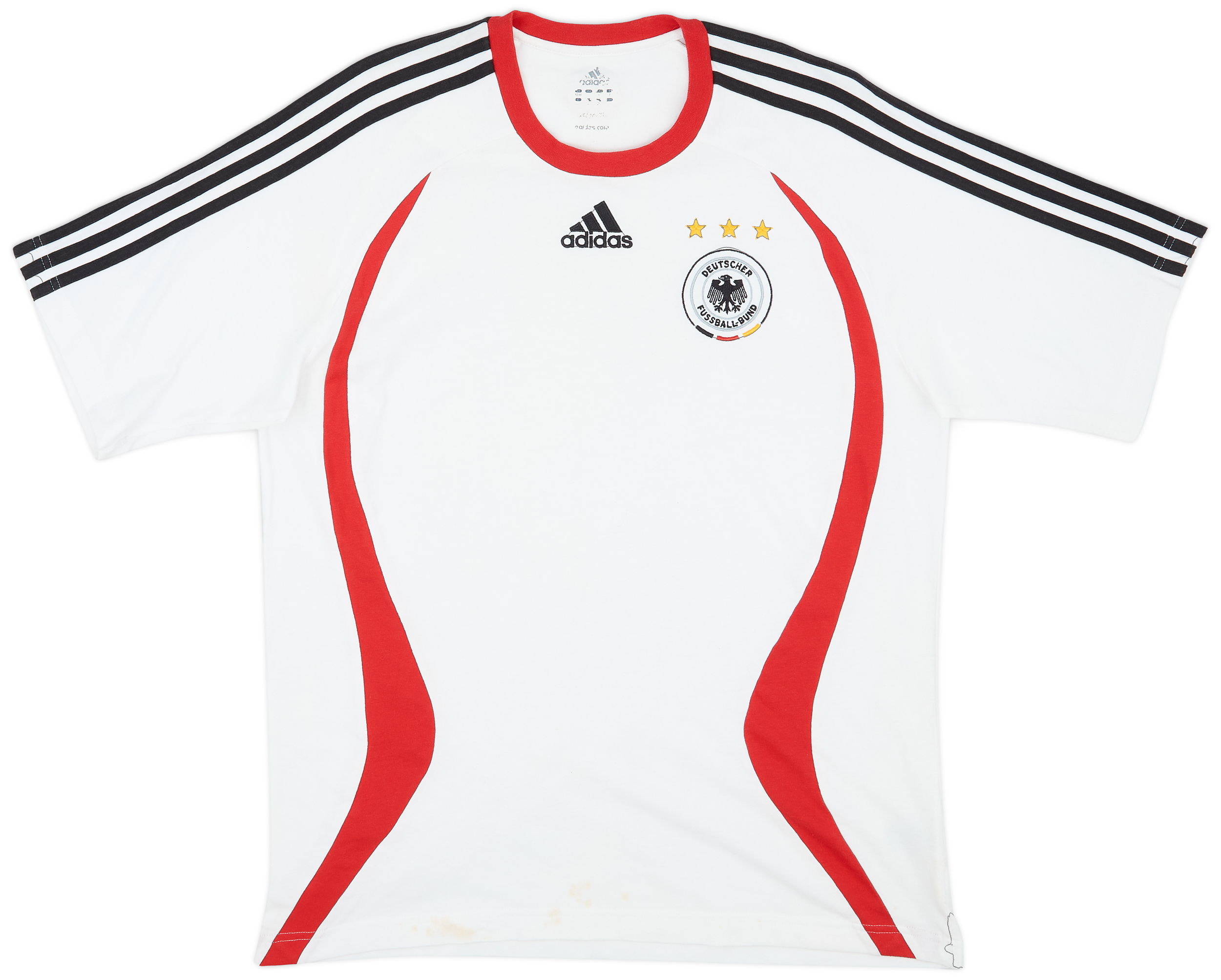 2006-07 Germany adidas Cotton Tee - 6/10 - (L)
