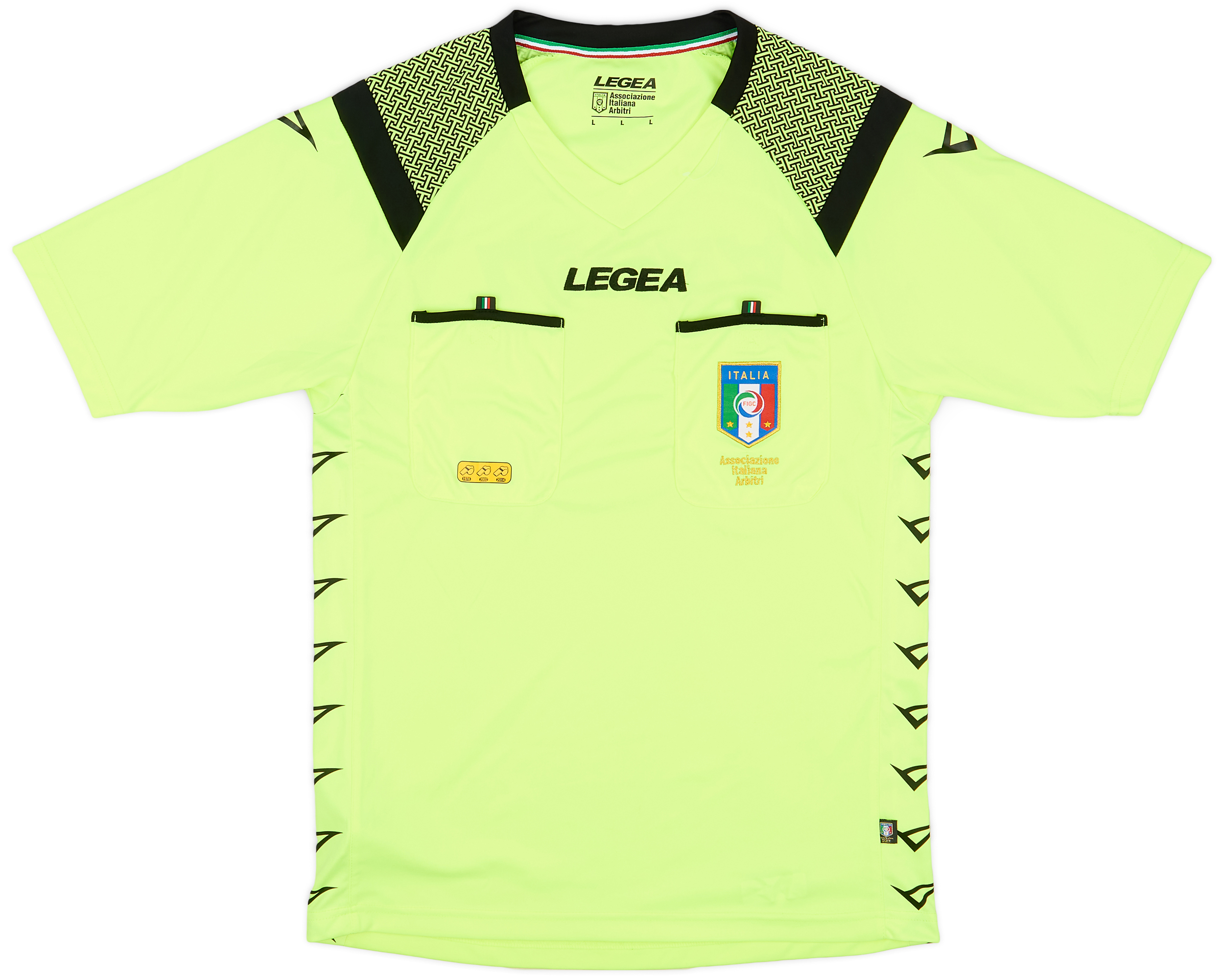 2019-20 Italy Legea Referee Shirt - 9/10 - (L)