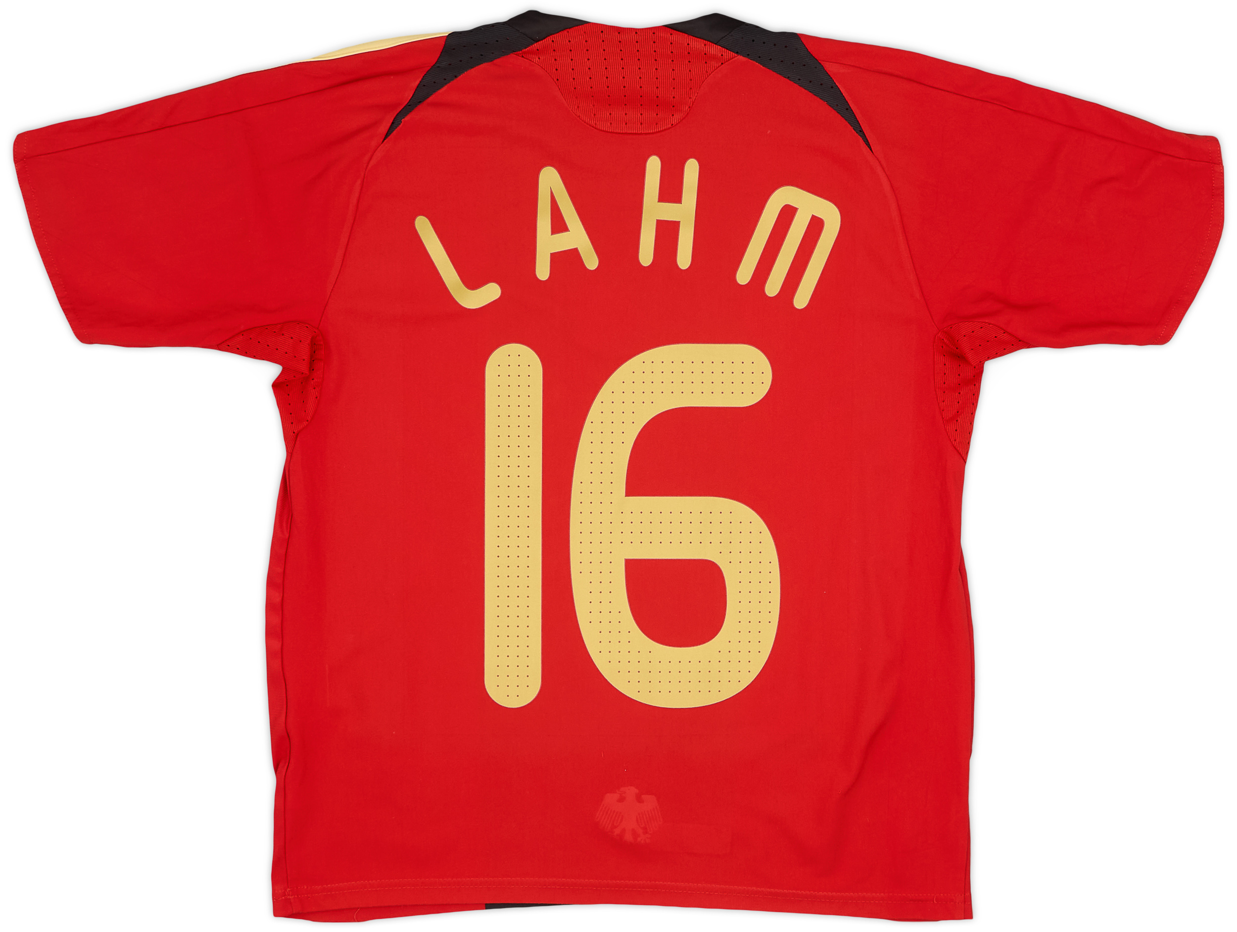 2008-09 Germany Away Shirt Lahm #16 - 7/10 - (L.Boys)