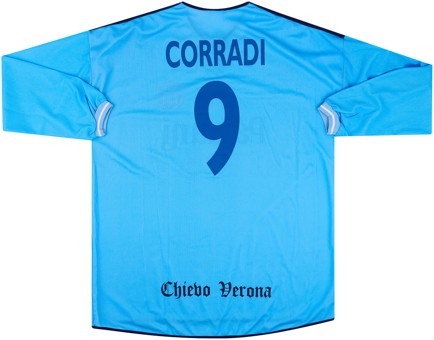 2001-02 Chiveo Verona Match Issue Third L/S Shirt Corradi #9