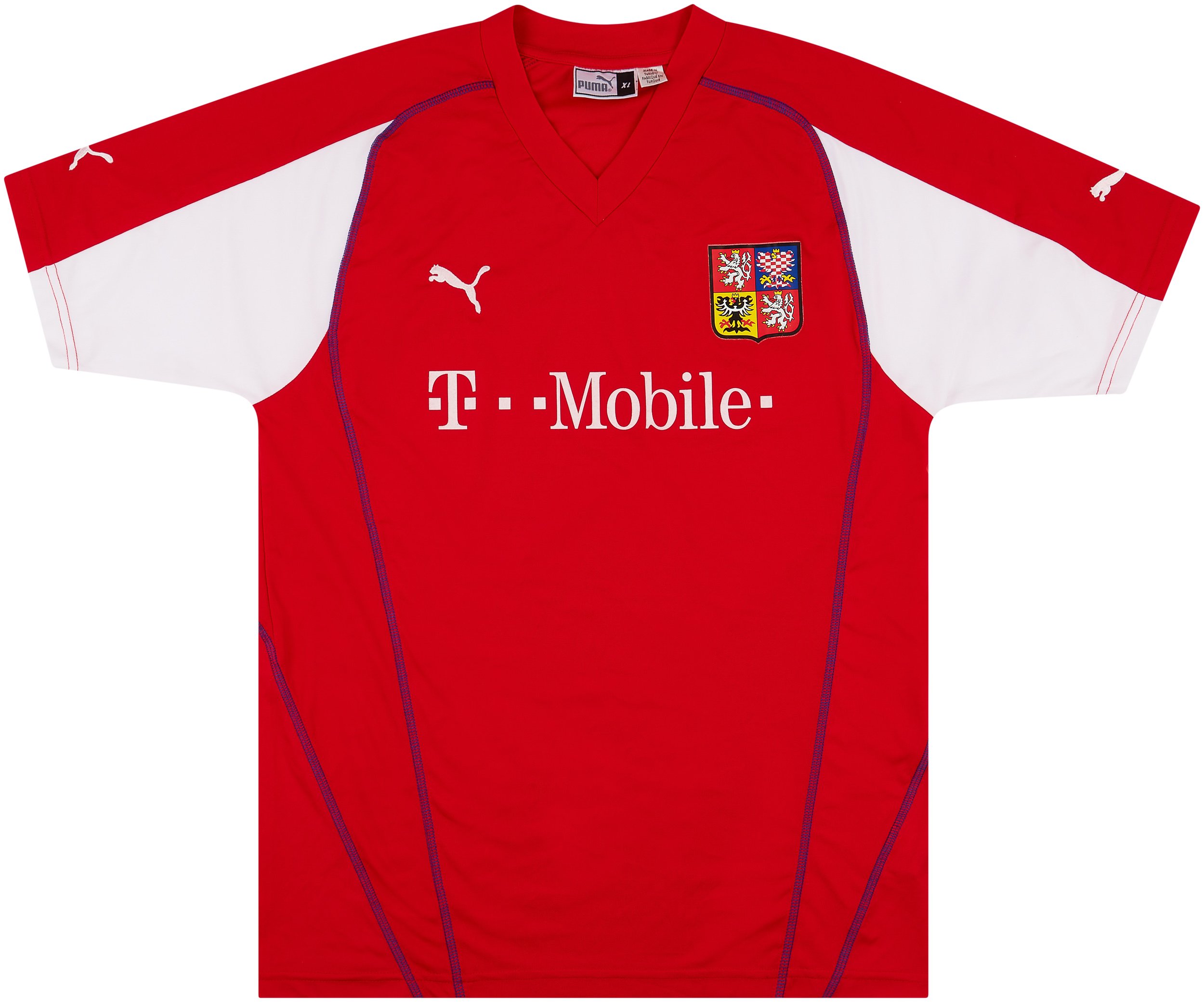 2004-05 Czech Republic Basic Home Shirt