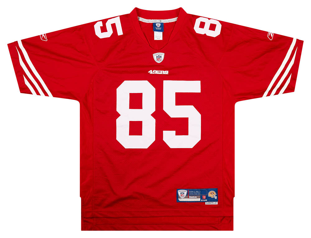 2009-11 San Francisco 49ers Davis #85 Reebok Premier Jersey (Home) M