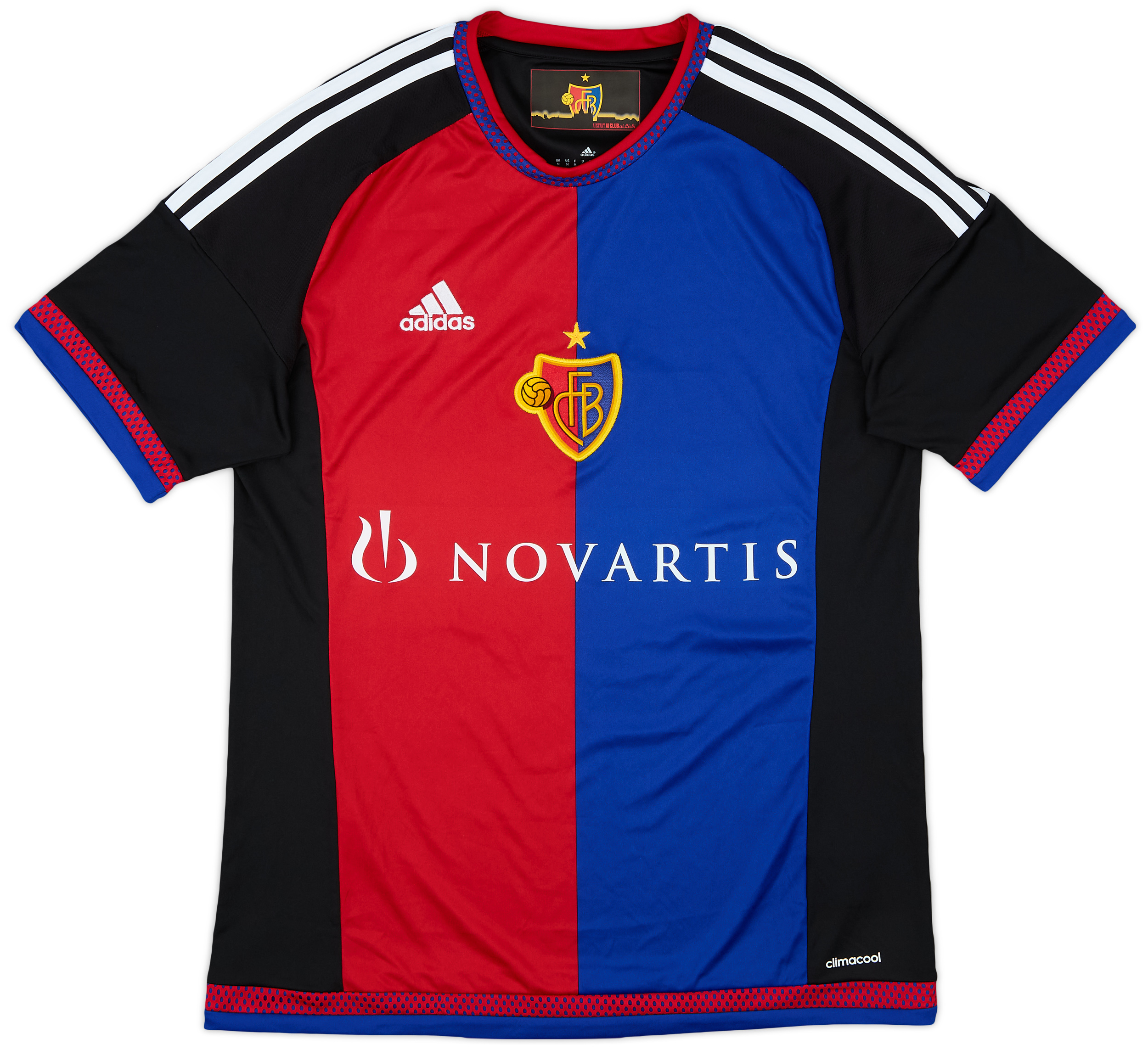 2015-16 FC Basel Home Shirt - 9/10 - (M)