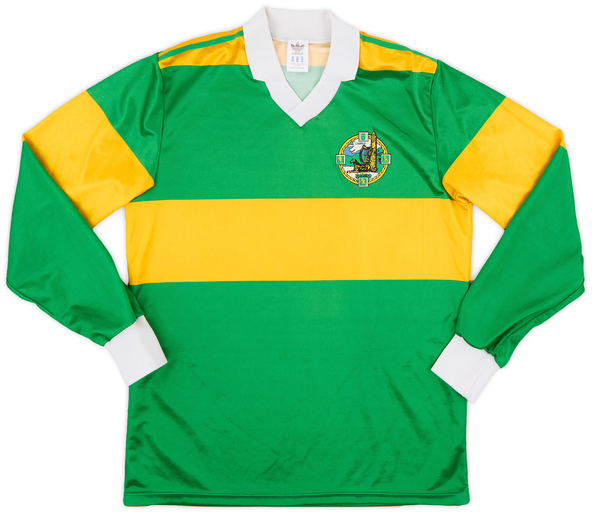 1980s Kerry GAA Home L/S Shirt - 5/10 - (L)