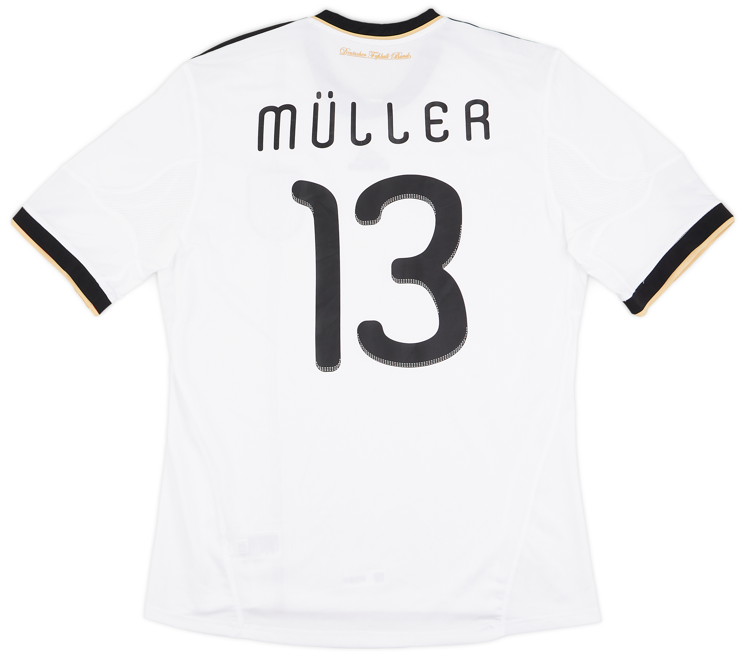 2010-11 Germany Home Shirt Muller #13 - 9/10 - (L)