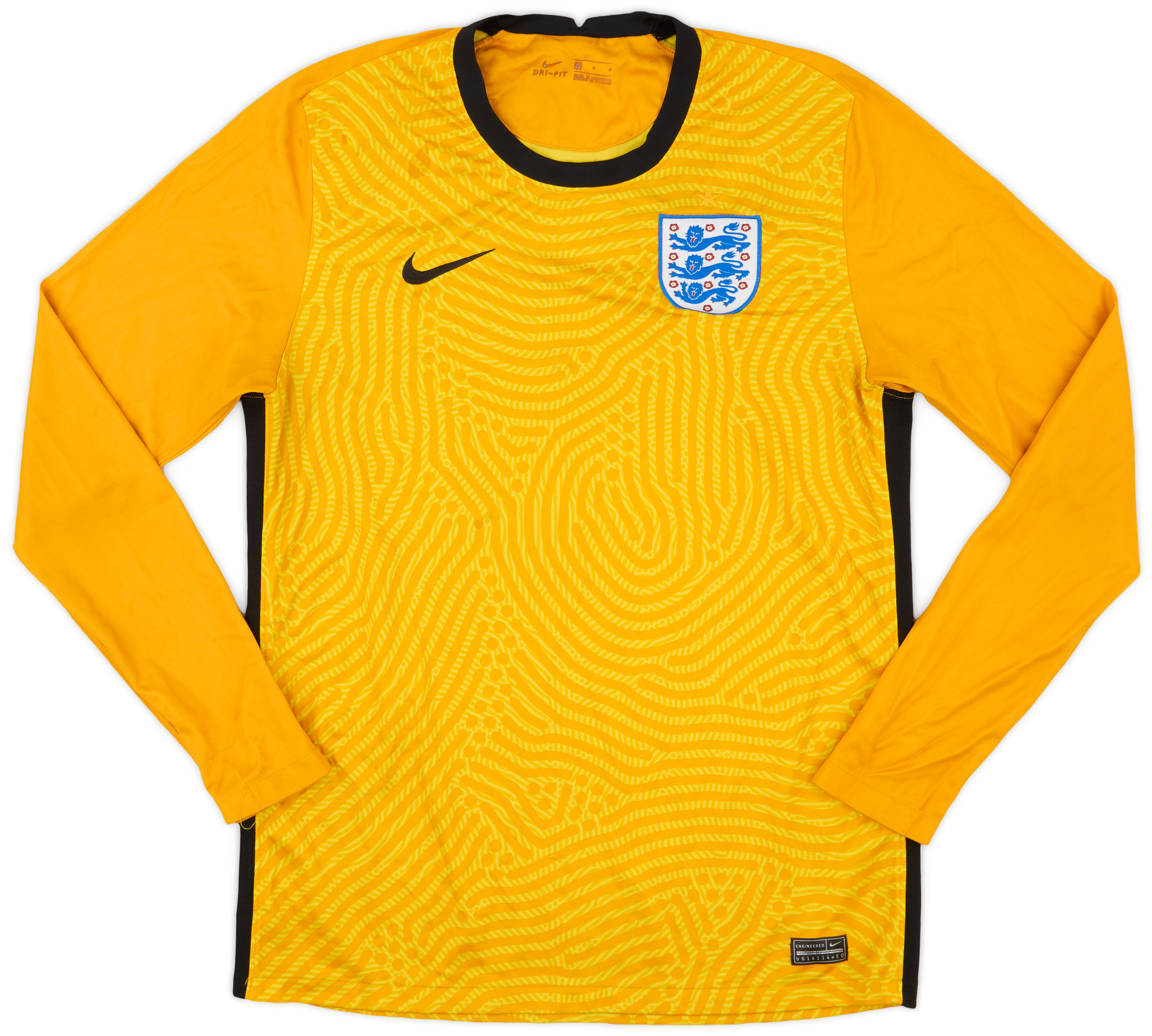 2020-21 England GK Shirt - 4/10 - (M)