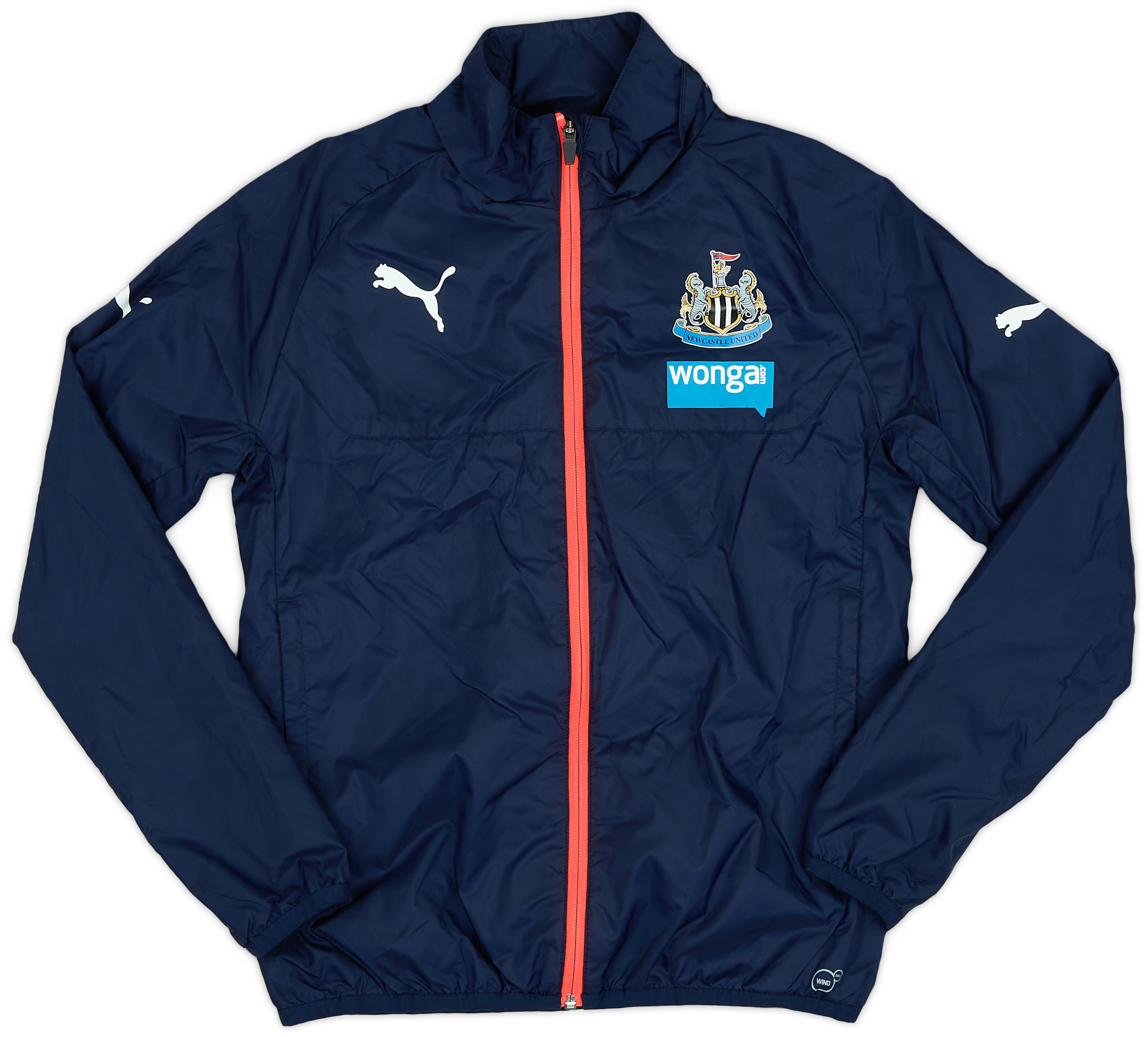 2015-16 Newcastle Puma Rain Jacket - 6/10 - (XL.Boys)