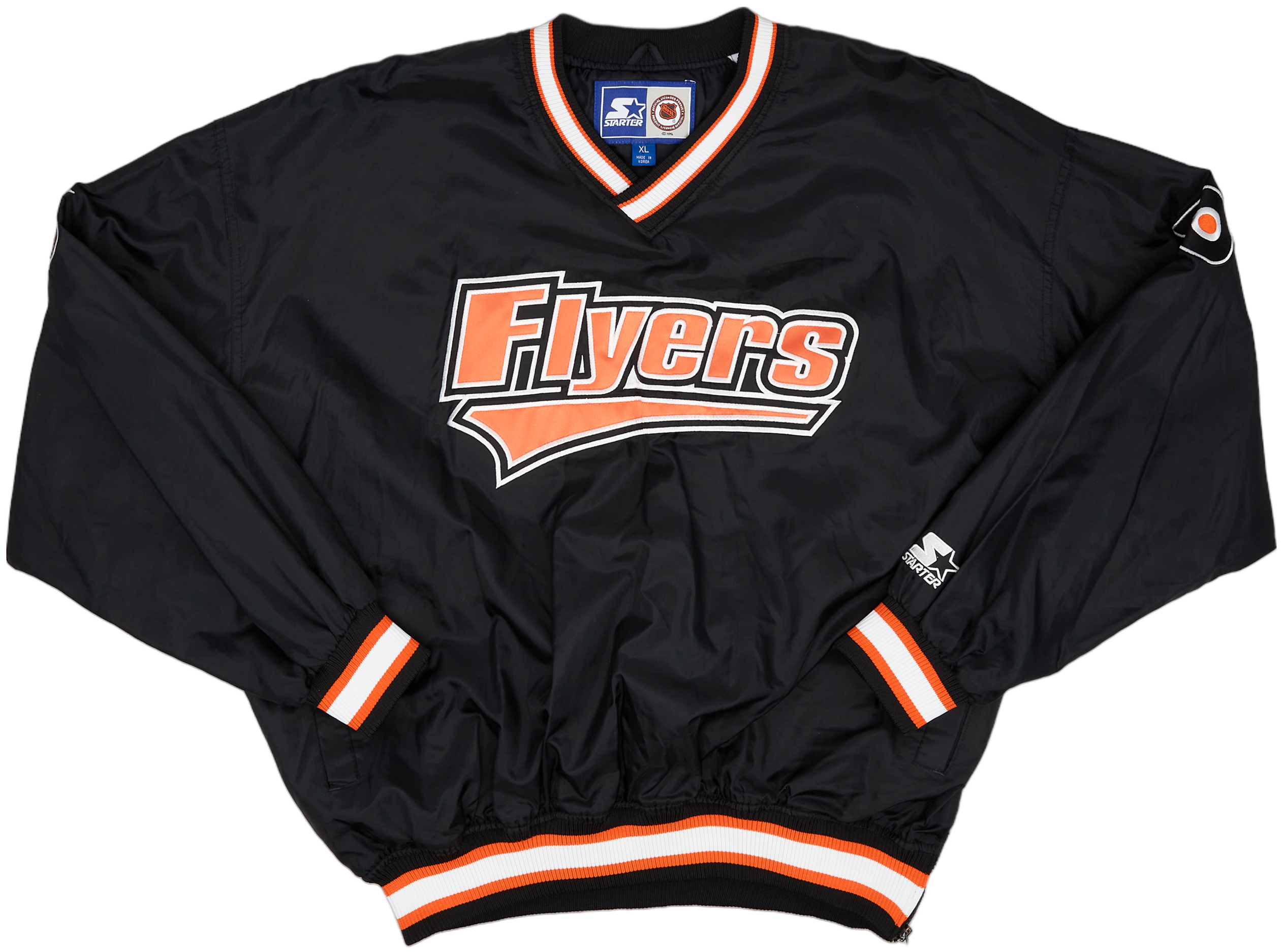 1990s Philadelphia Flyers Starter Pullover Windbreaker Jacket ...