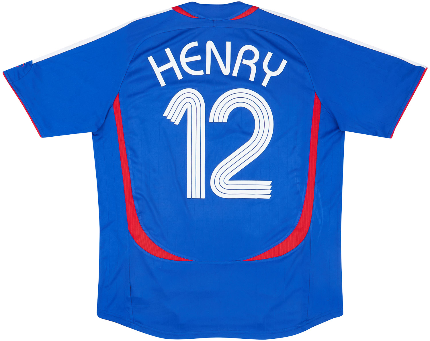 2006-07 France Home Shirt Henry #12 - 8/10