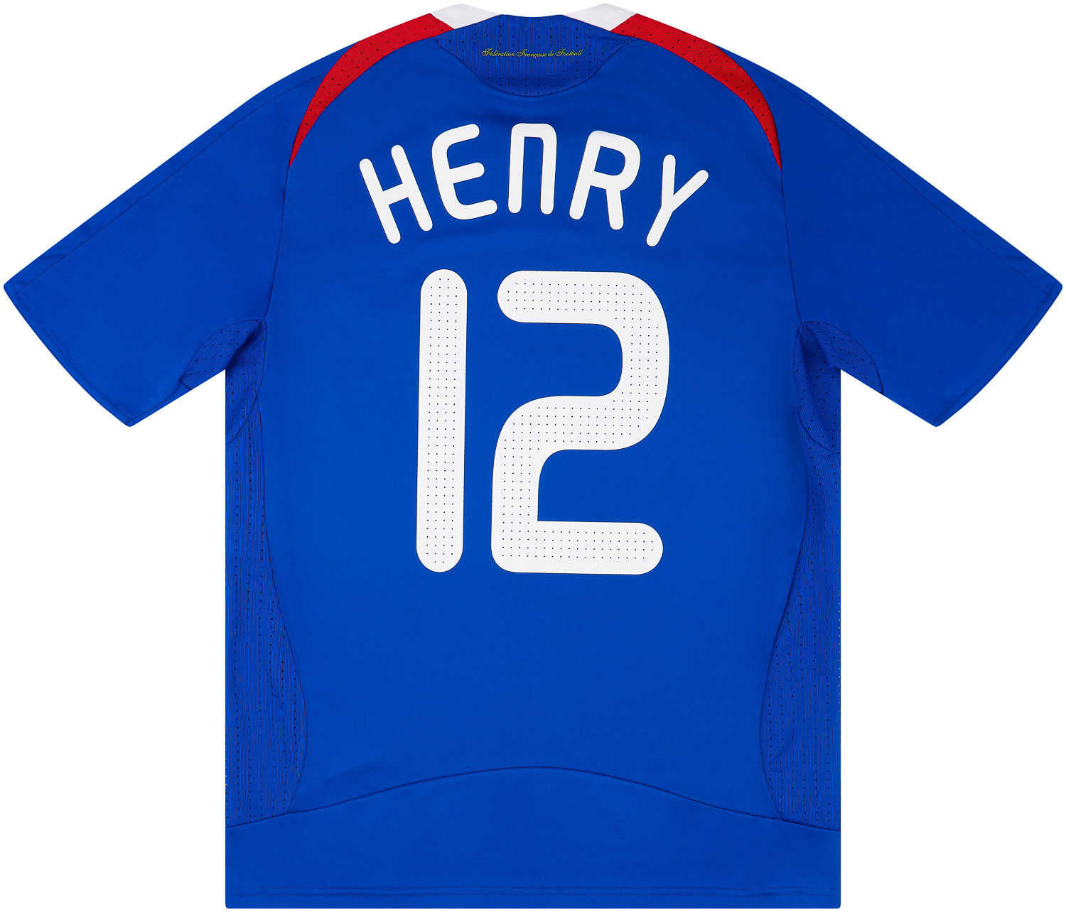 2007-08 France Home Shirt Henry #12 - 8/10