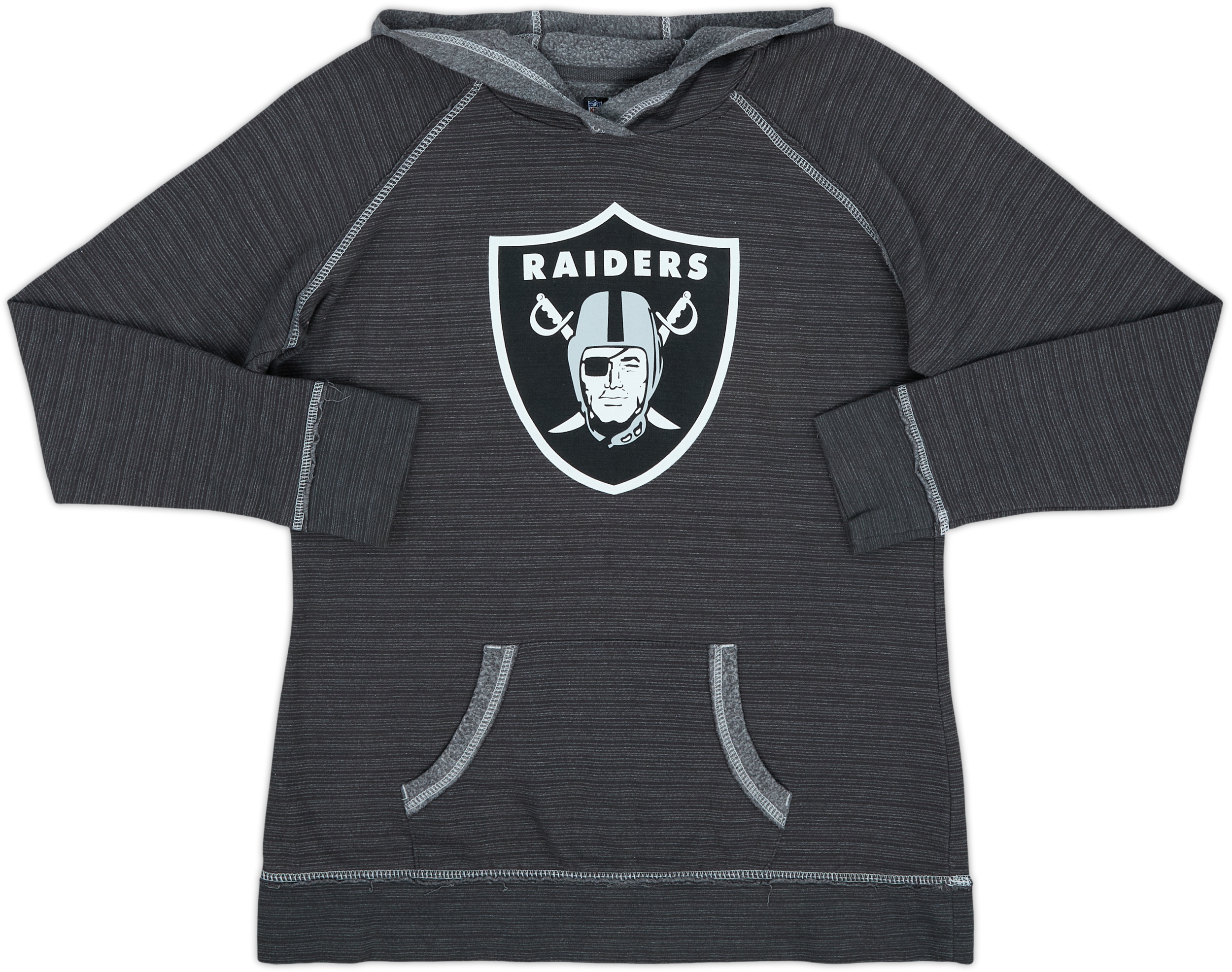 2016 Oakland Raiders NFL Hooded Sweat Top Womens - 8/10 - (L)