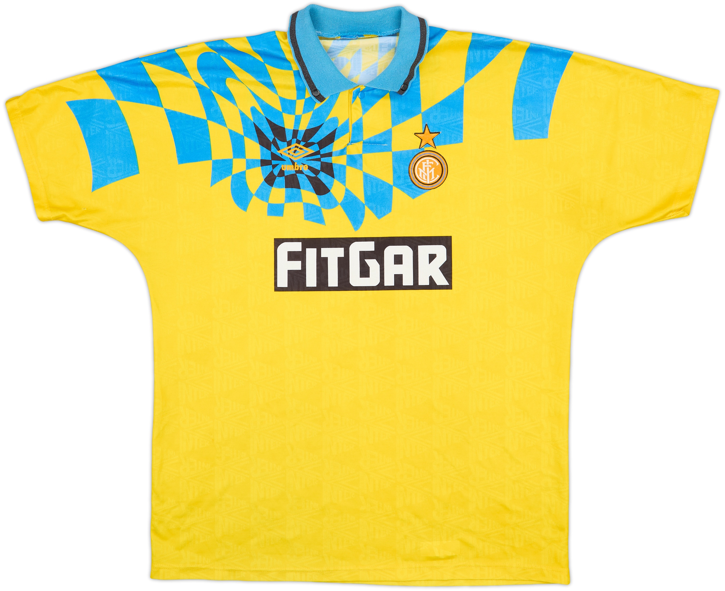 1991-92 Inter Milan Third Shirt - 8/10 - (XL)