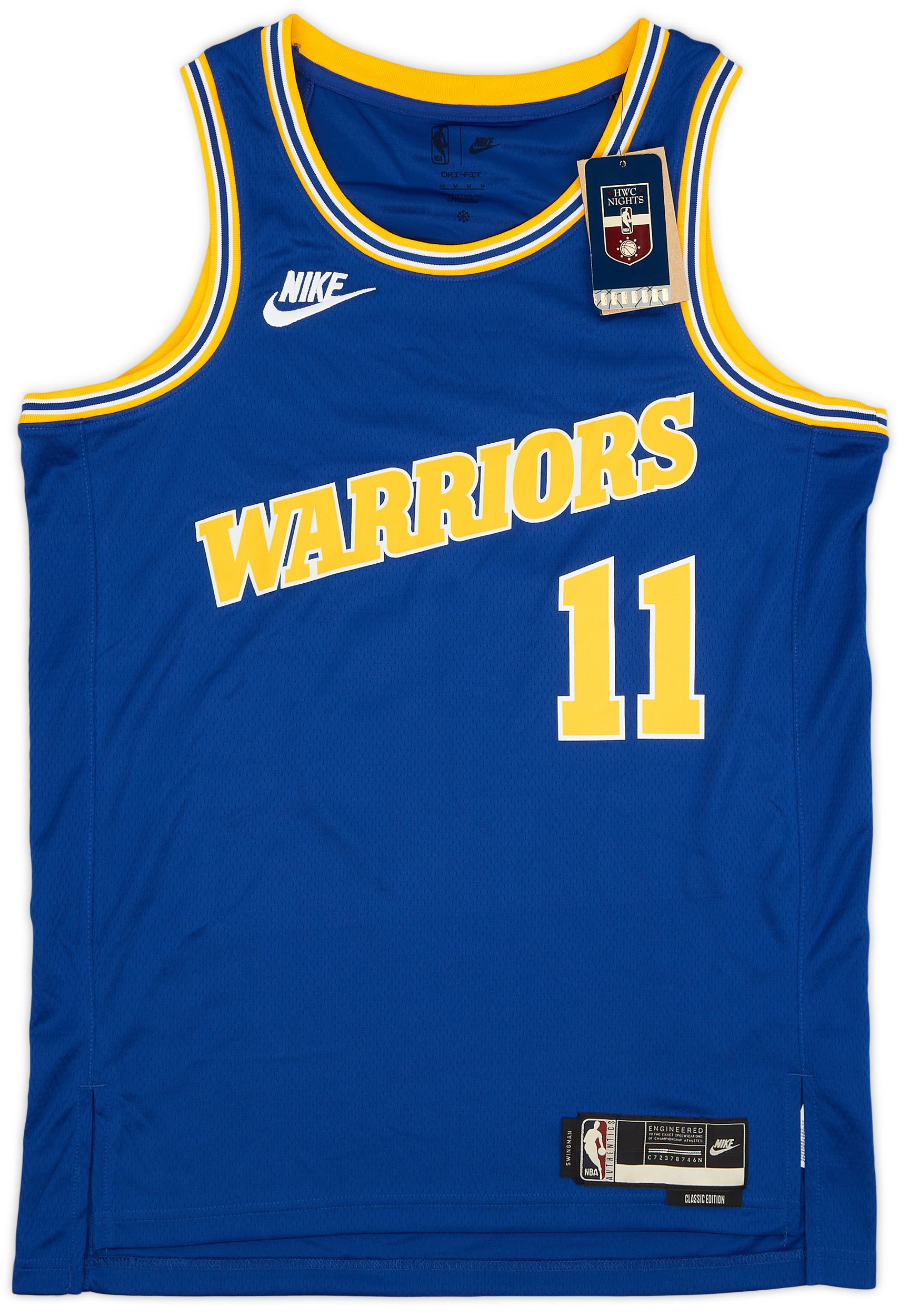 2022-23 Golden State Warriors Thompson #11 Nike Swingman Classic Jersey (M)
