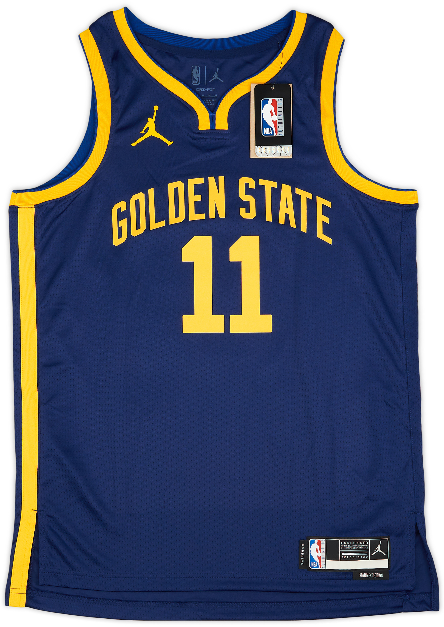 2022-24 Golden State Warriors Thompson #11 Jordan Swingman Alternate ...