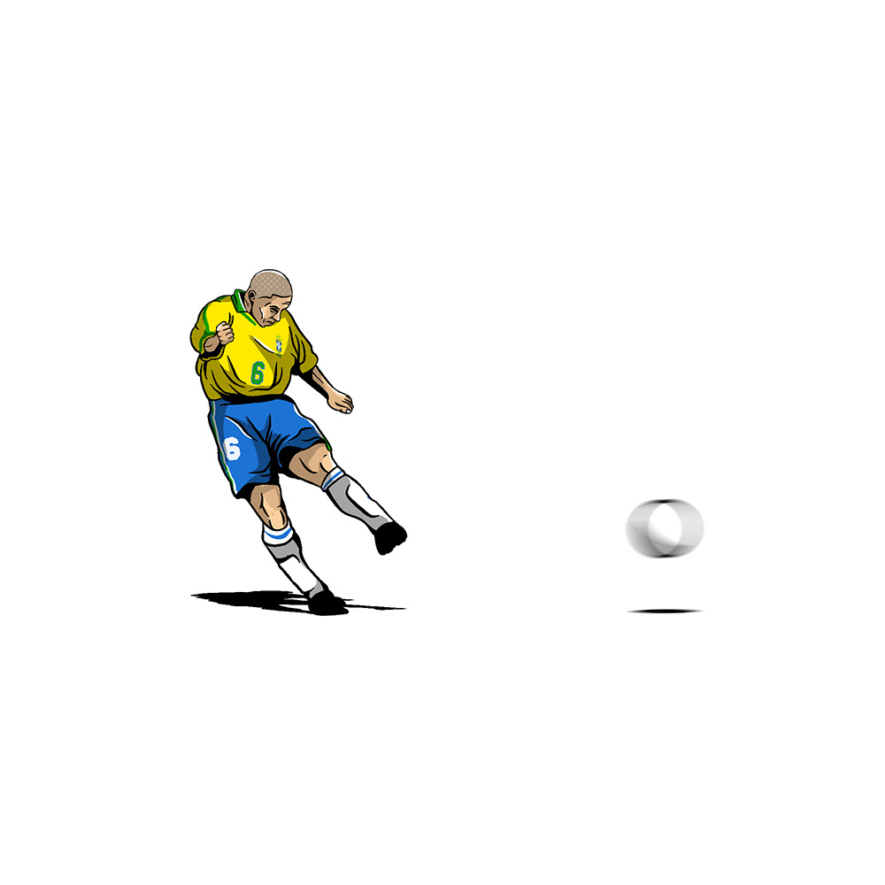Roberto Carlos Free Kick