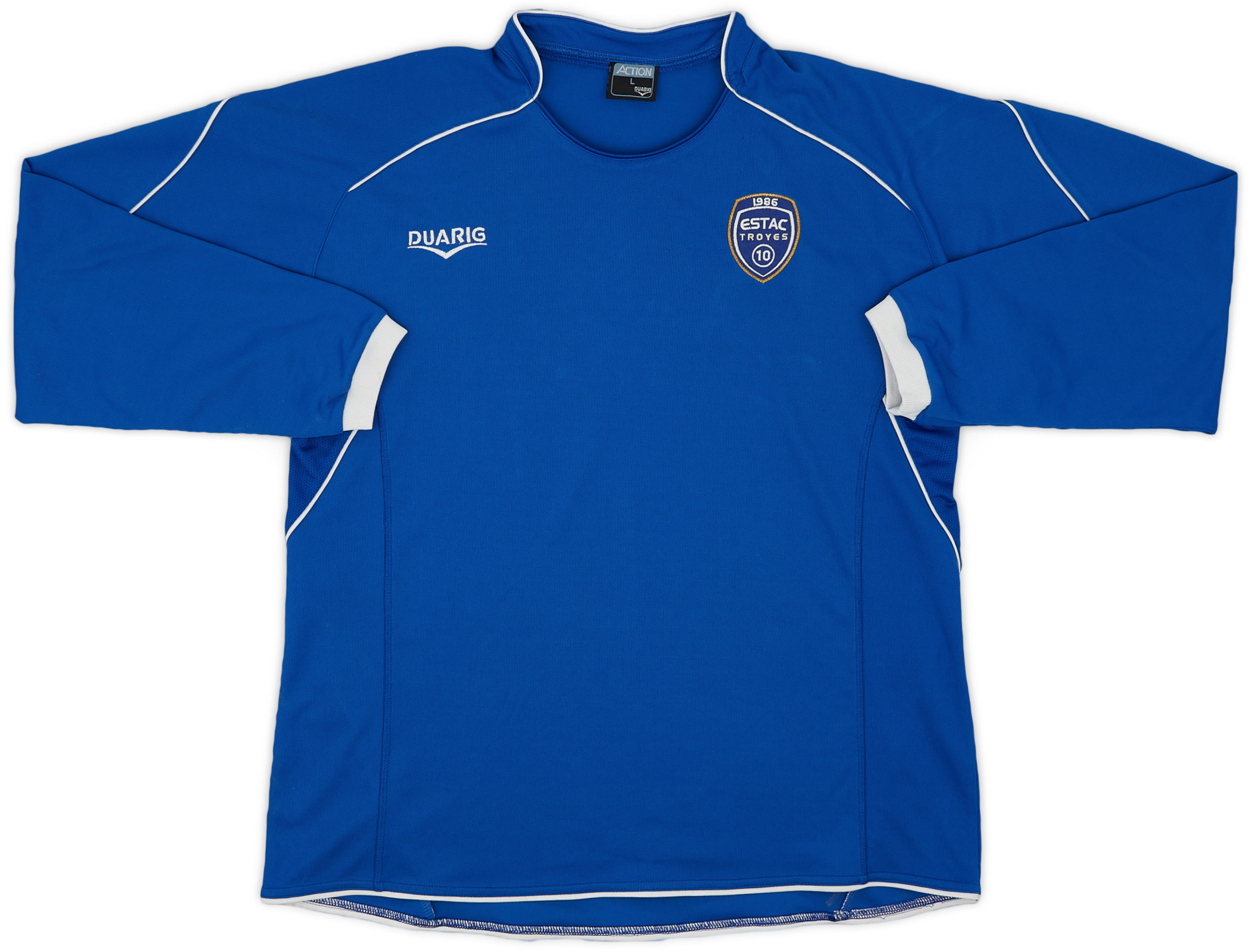 2010-11 Troyes Duarig Training L/S Shirt - 8/10 - (L)