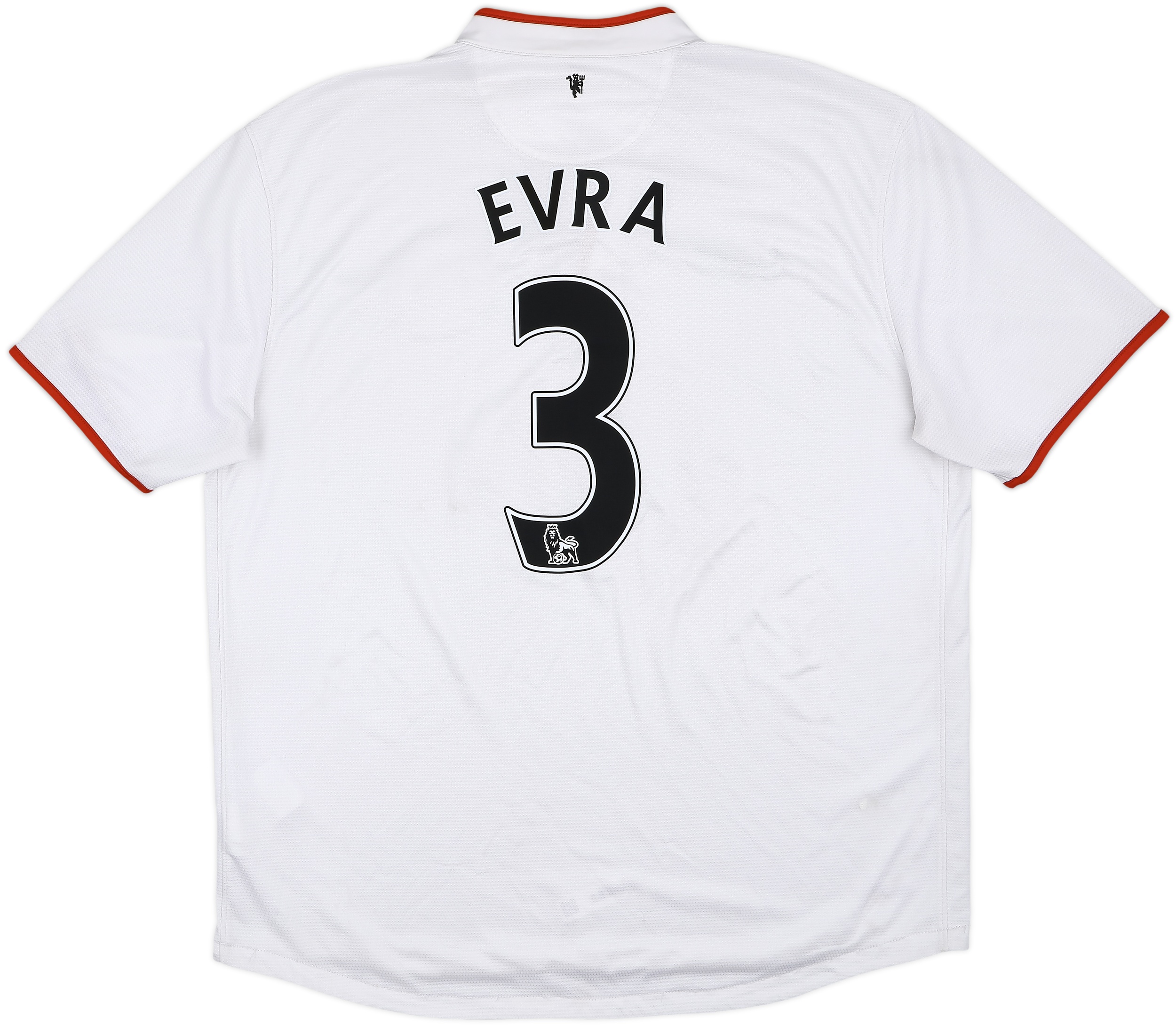 2012-14 Manchester United Away Shirt Evra #3 - 5/10 - (XL)