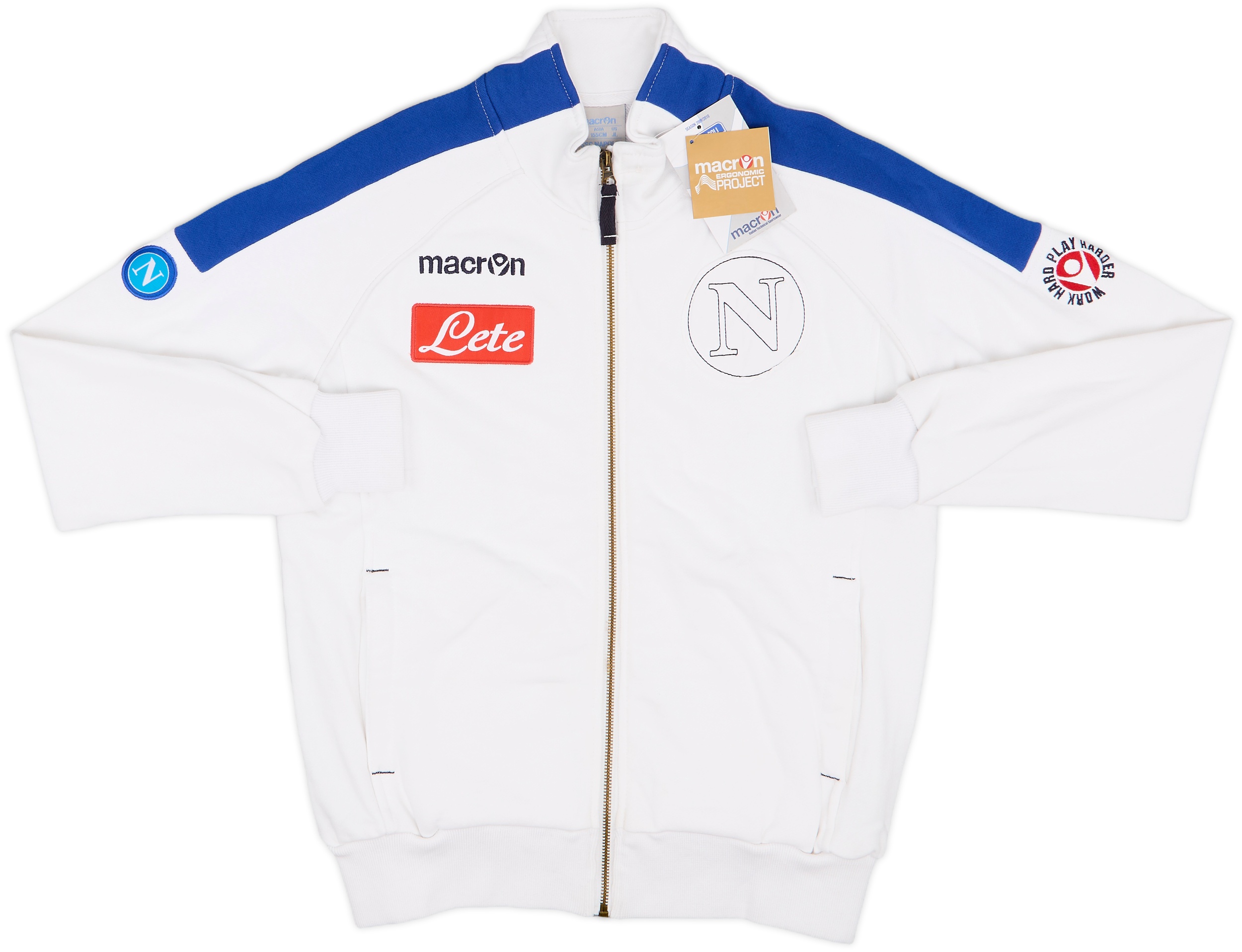 2009-10 Napoli Macron Track Jacket (XS)