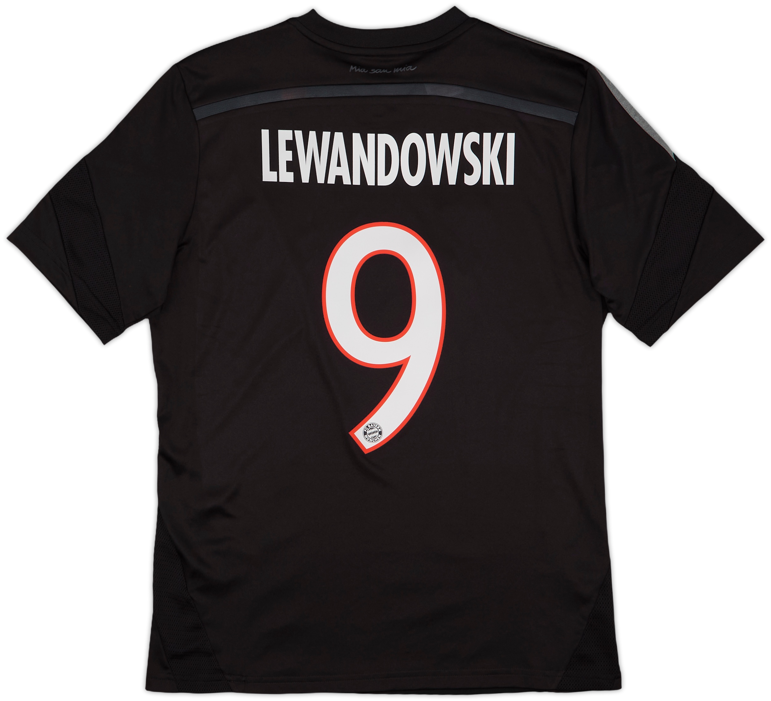 2014-15 Bayern Munich Third Shirt Lewandowski #9 - 9/10 - (XL.Boys)