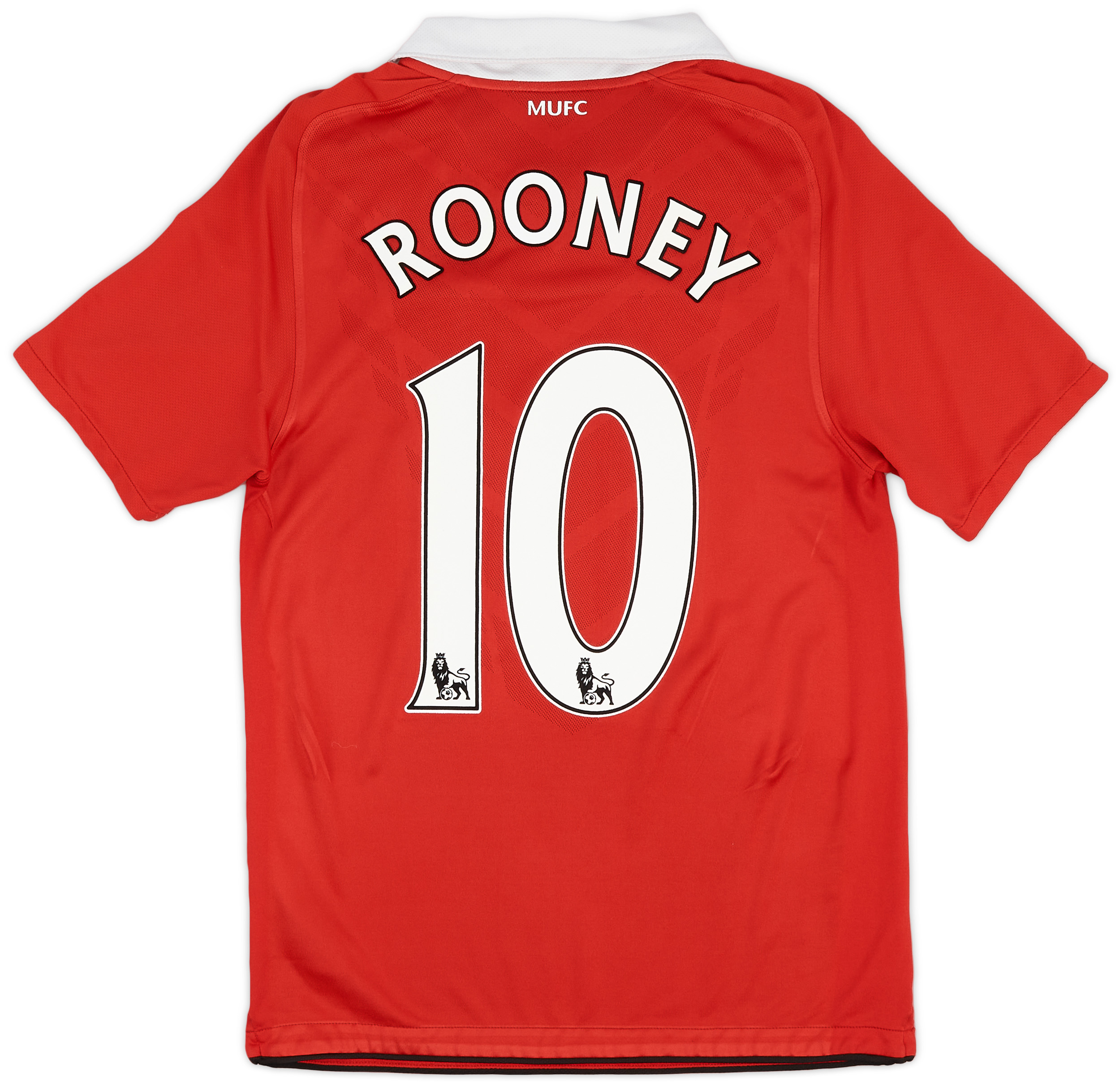2010-11 Manchester United Home Shirt Rooney #10 - 7/10 - (S)