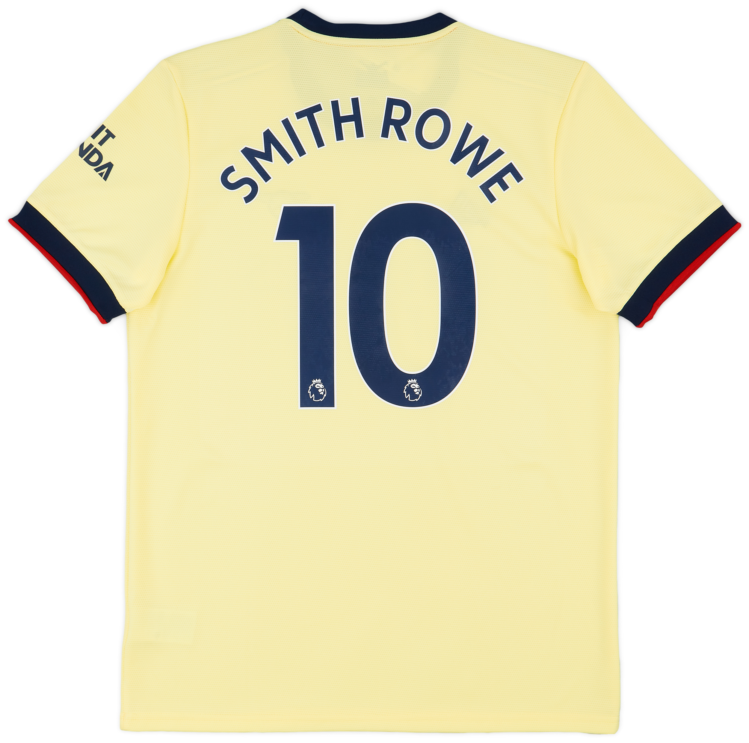 2021-22 Arsenal Away Shirt Smith Rowe #10 (L)