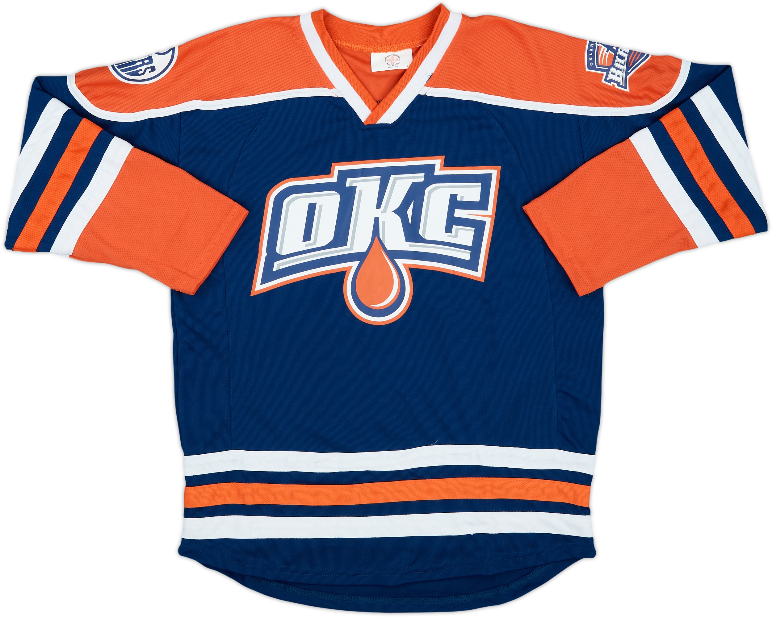 2014-15 Oklahoma City Barons Promotional Home Jersey - 9/10 - (XL.Boys)