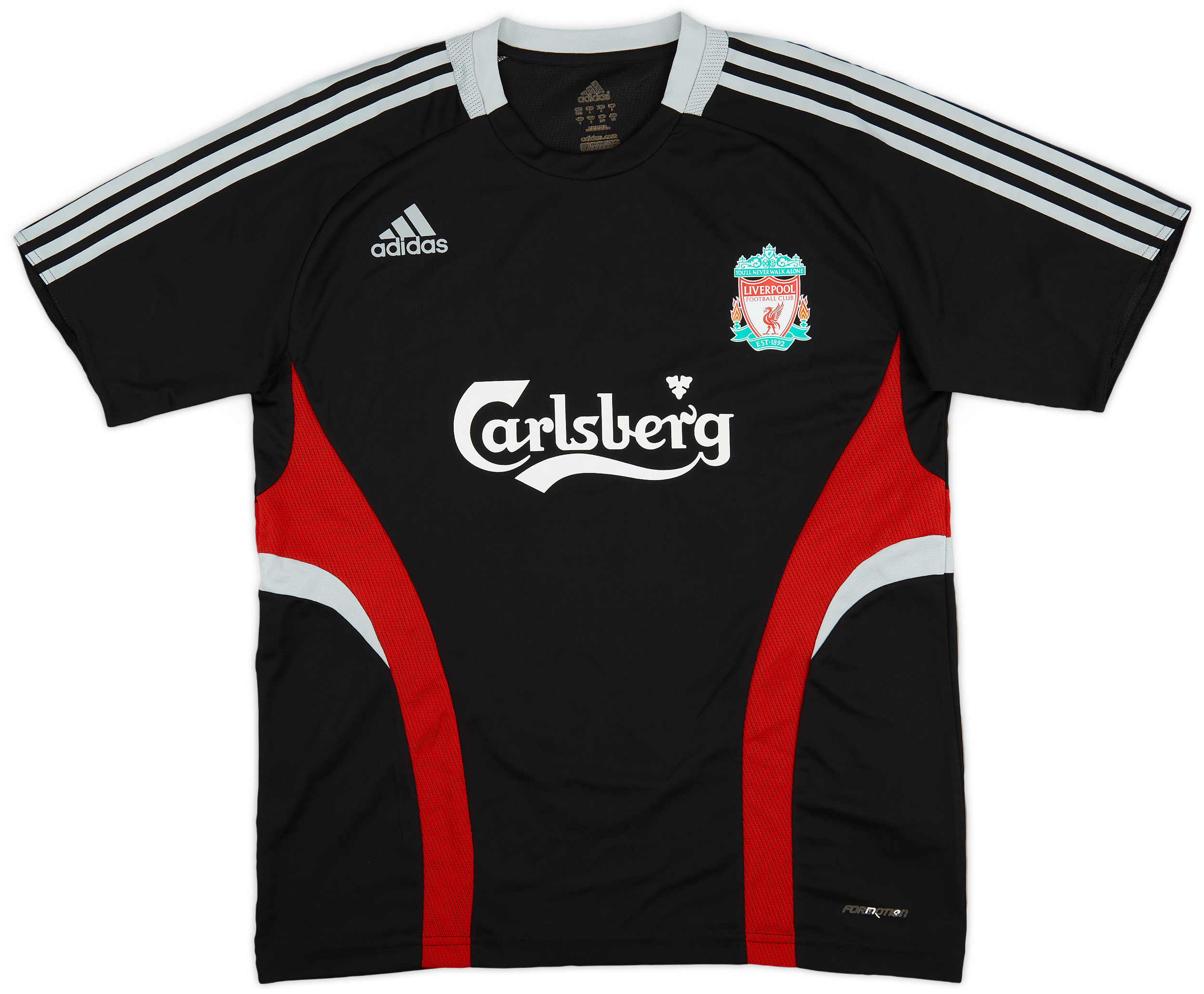 2008-09 Liverpool adidas Formotion Training Shirt - 9/10 - (L)