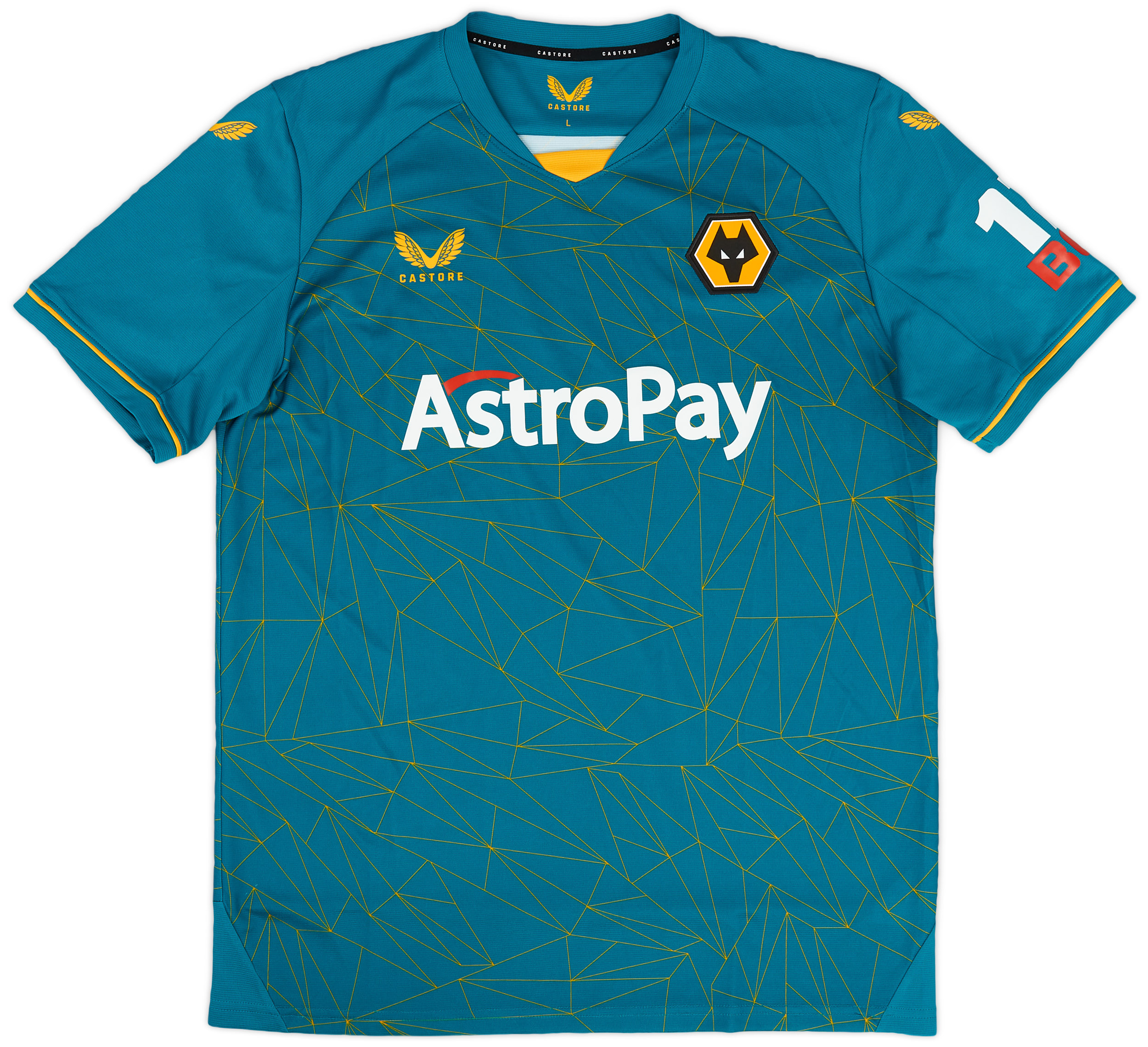 2022-23 Wolves Away Shirt - 10/10 - (L)
