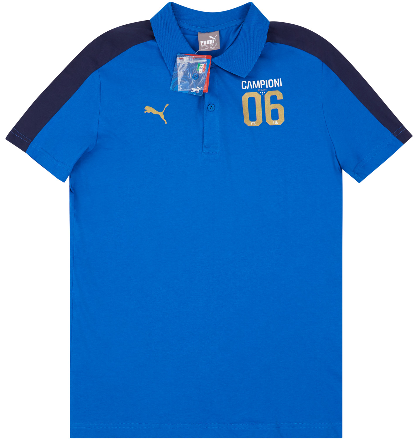 2016-17 Italy Puma Tribute 2006 Polo T-Shirt - NEW