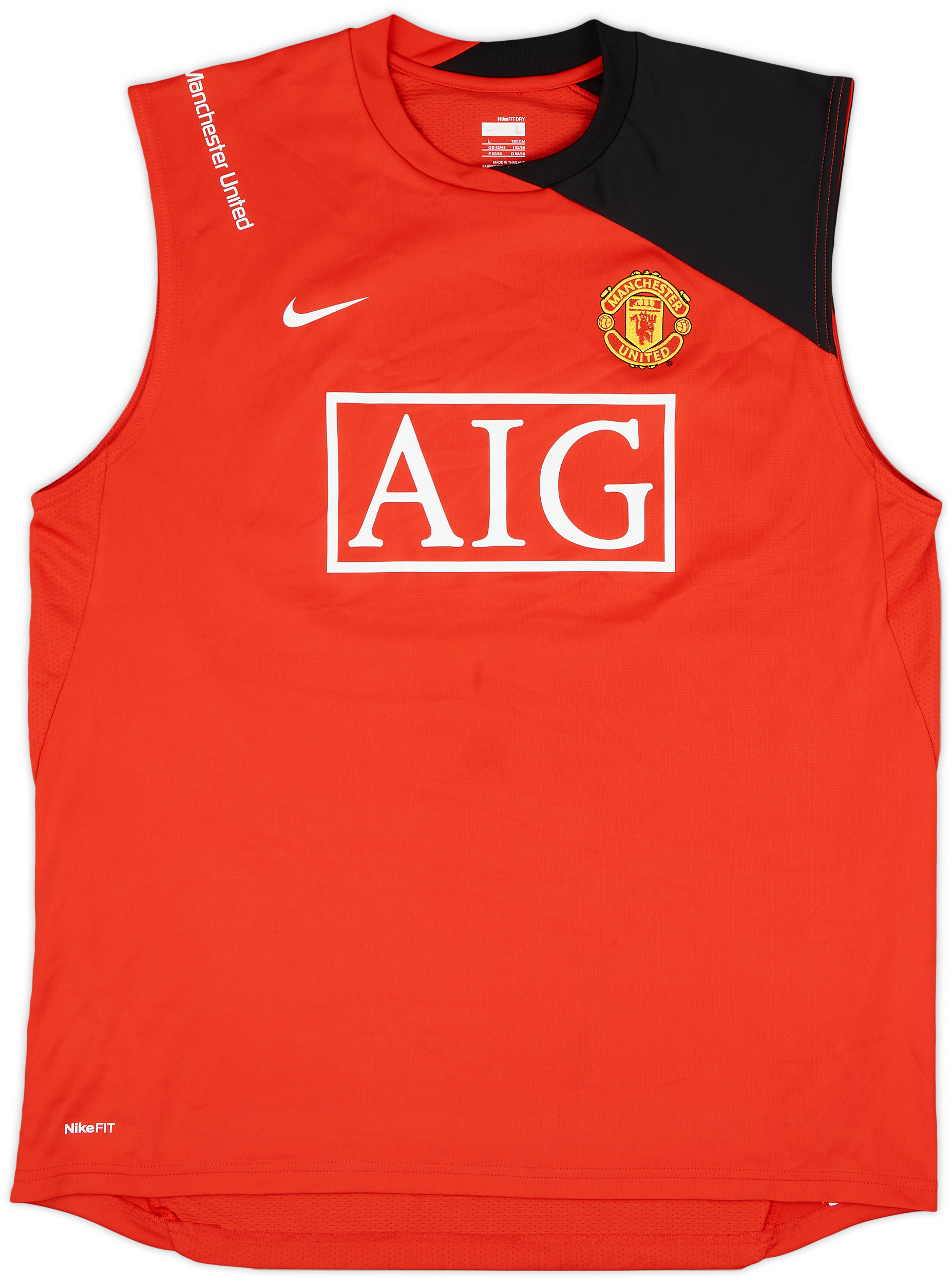 2008-09 Manchester United Nike Training Vest - 9/10 - (L)