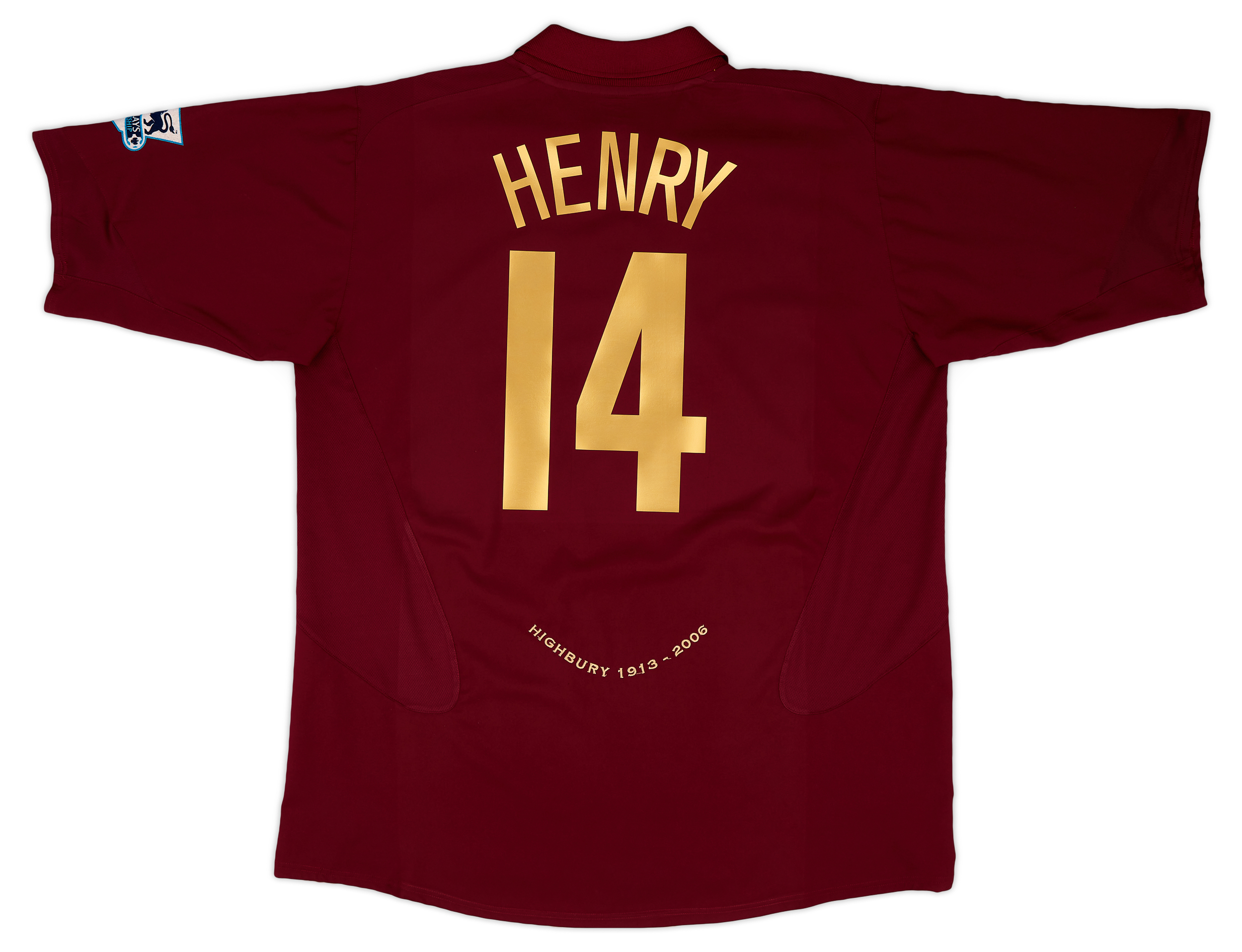 2005-06 Arsenal Home Shirt Henry #14 - 9/10 - (XXL)