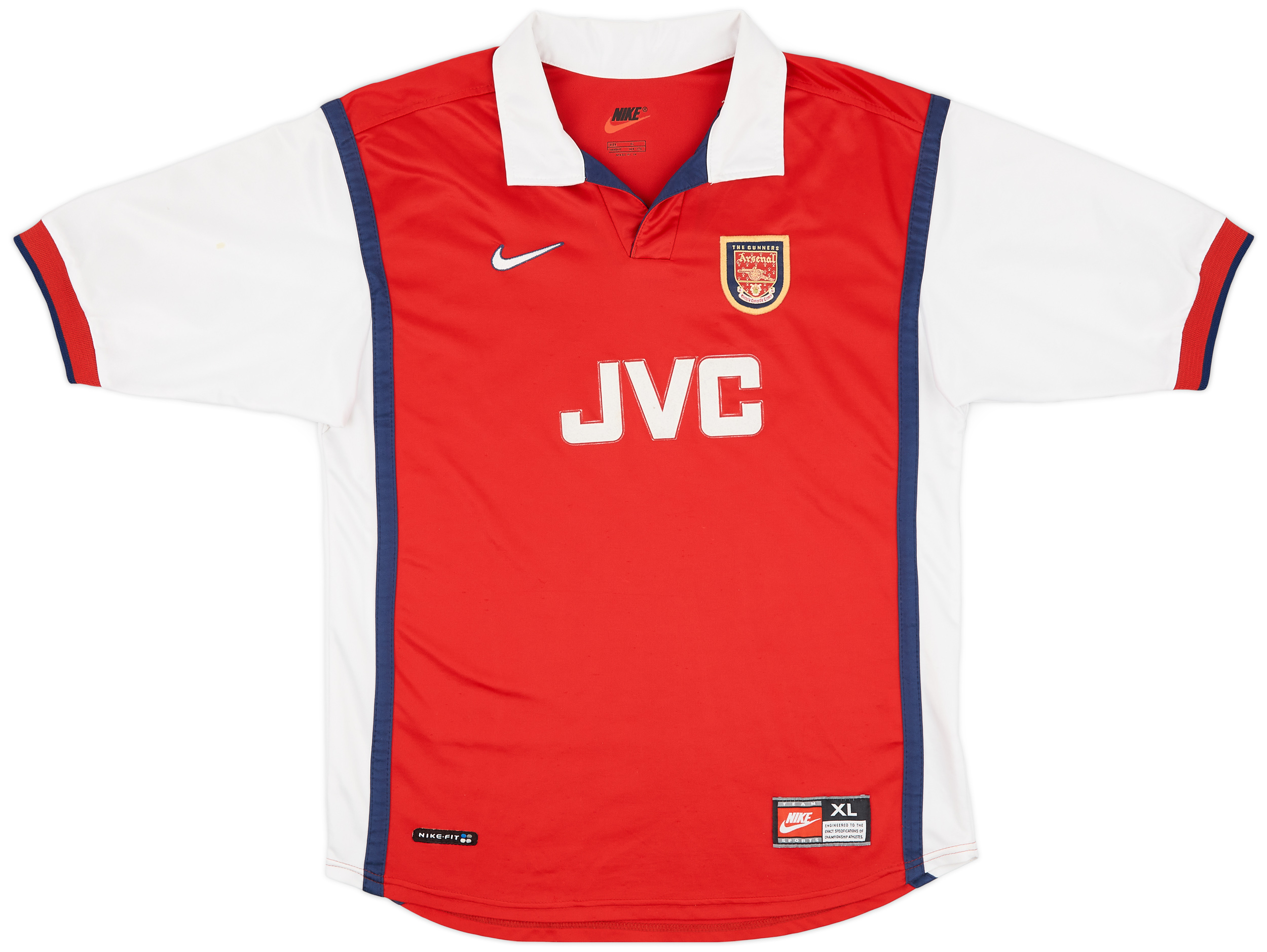 1998-99 Arsenal Home Shirt - 8/10 - (XL.Boys)