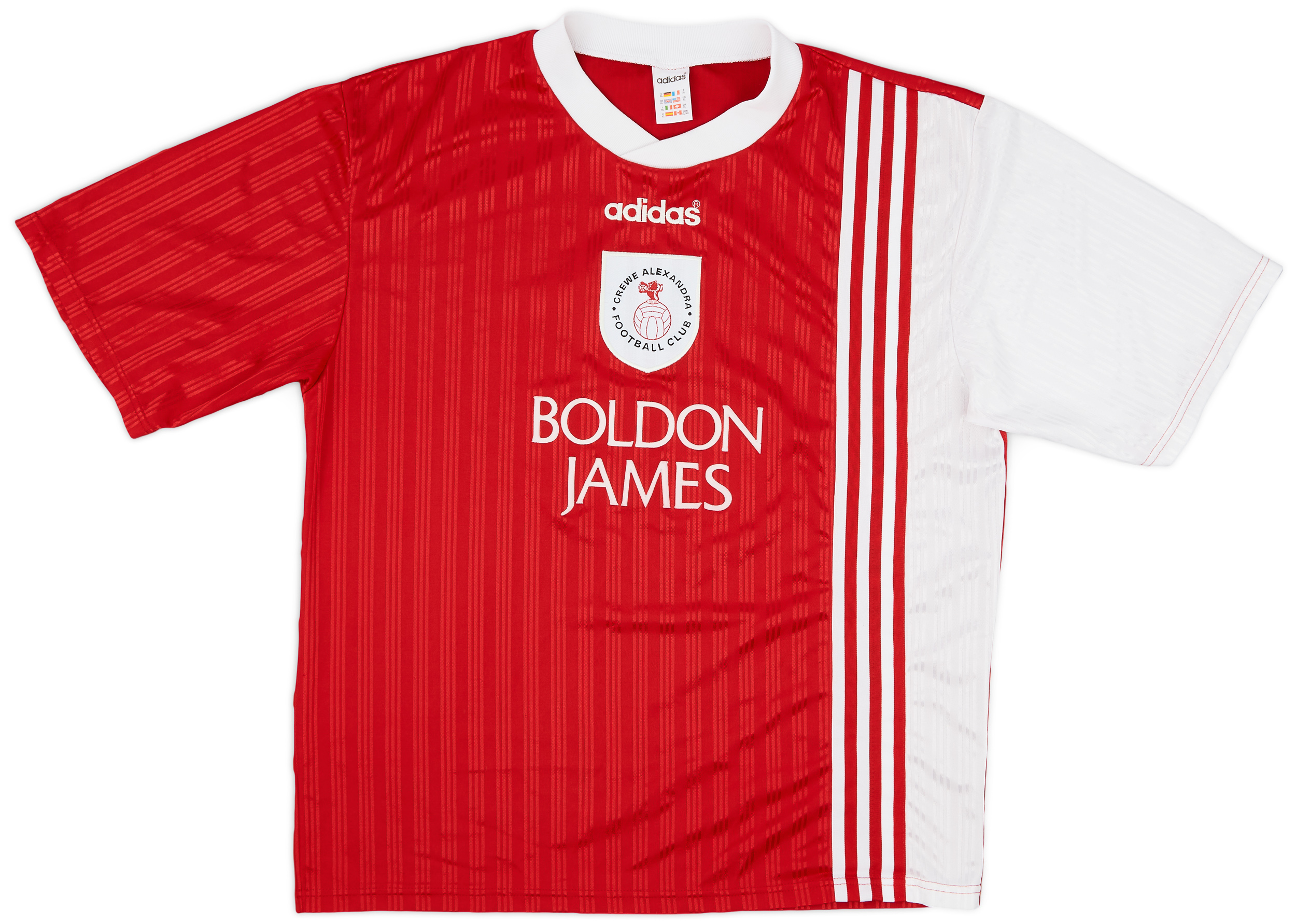 1996-97 Crewe Alexandra Home Shirt - 9/10 - (XL)