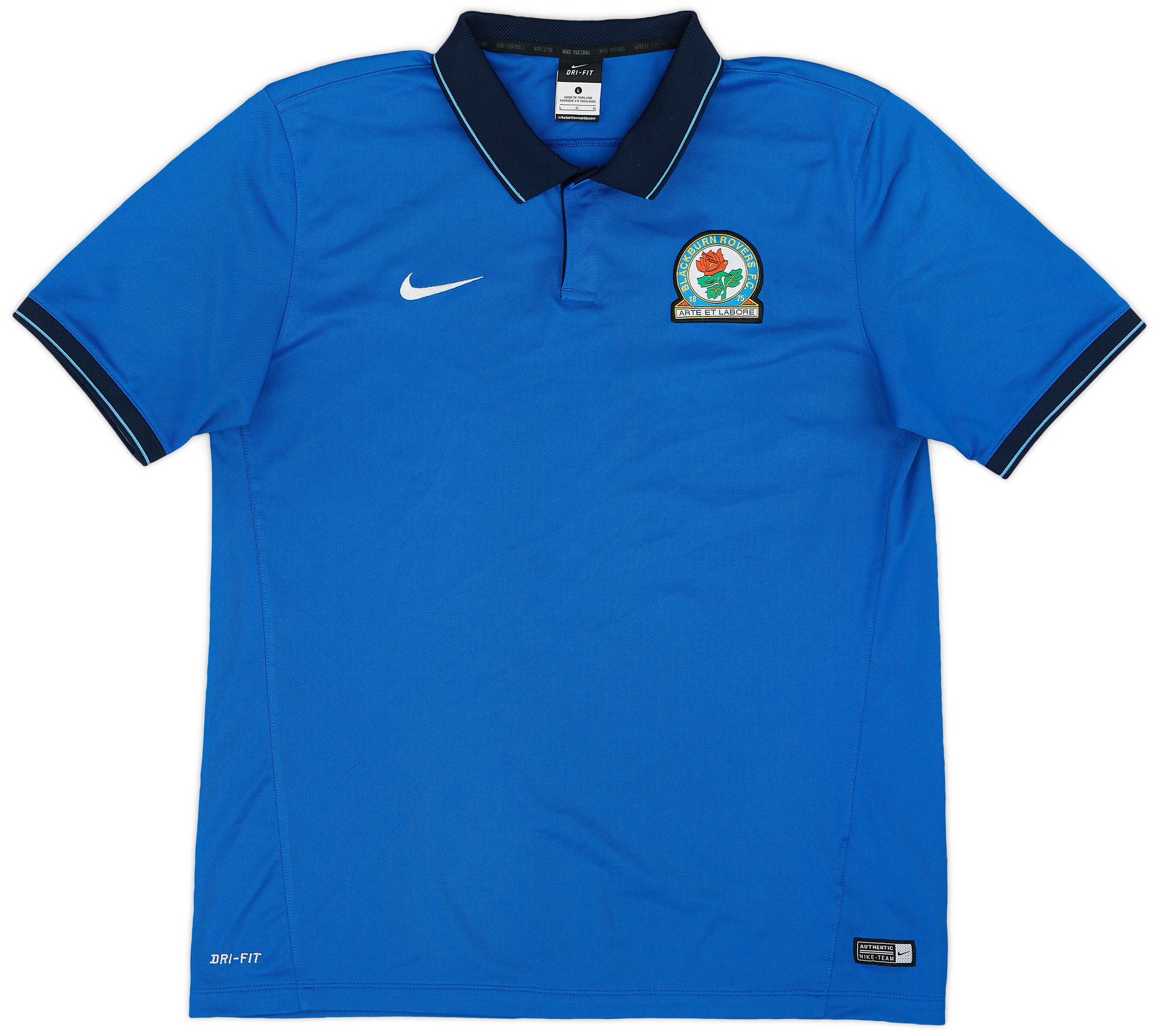 2014-15 Blackburn Nike Polo Shirt - 9/10 - (L)