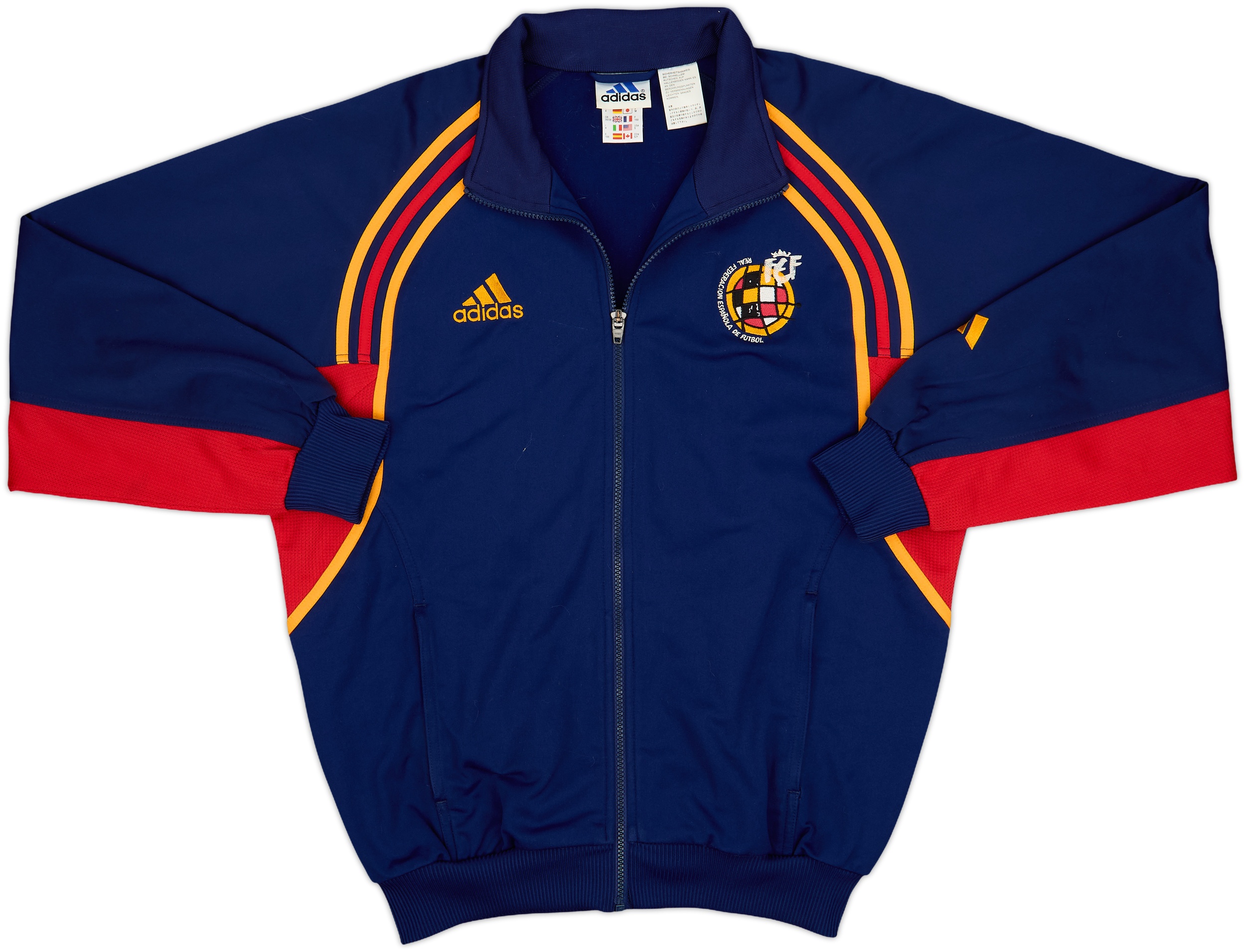 1999-00 Spain adidas Track Jacket - 9/10 - (S)