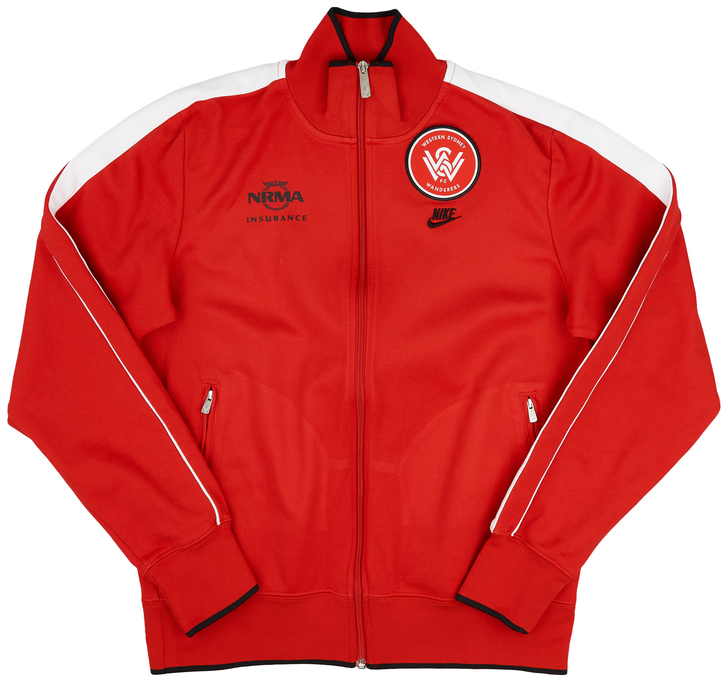 2011-12 Western Sydney Wanderers Nike N98 Track Jacket - 9/10 - (M)
