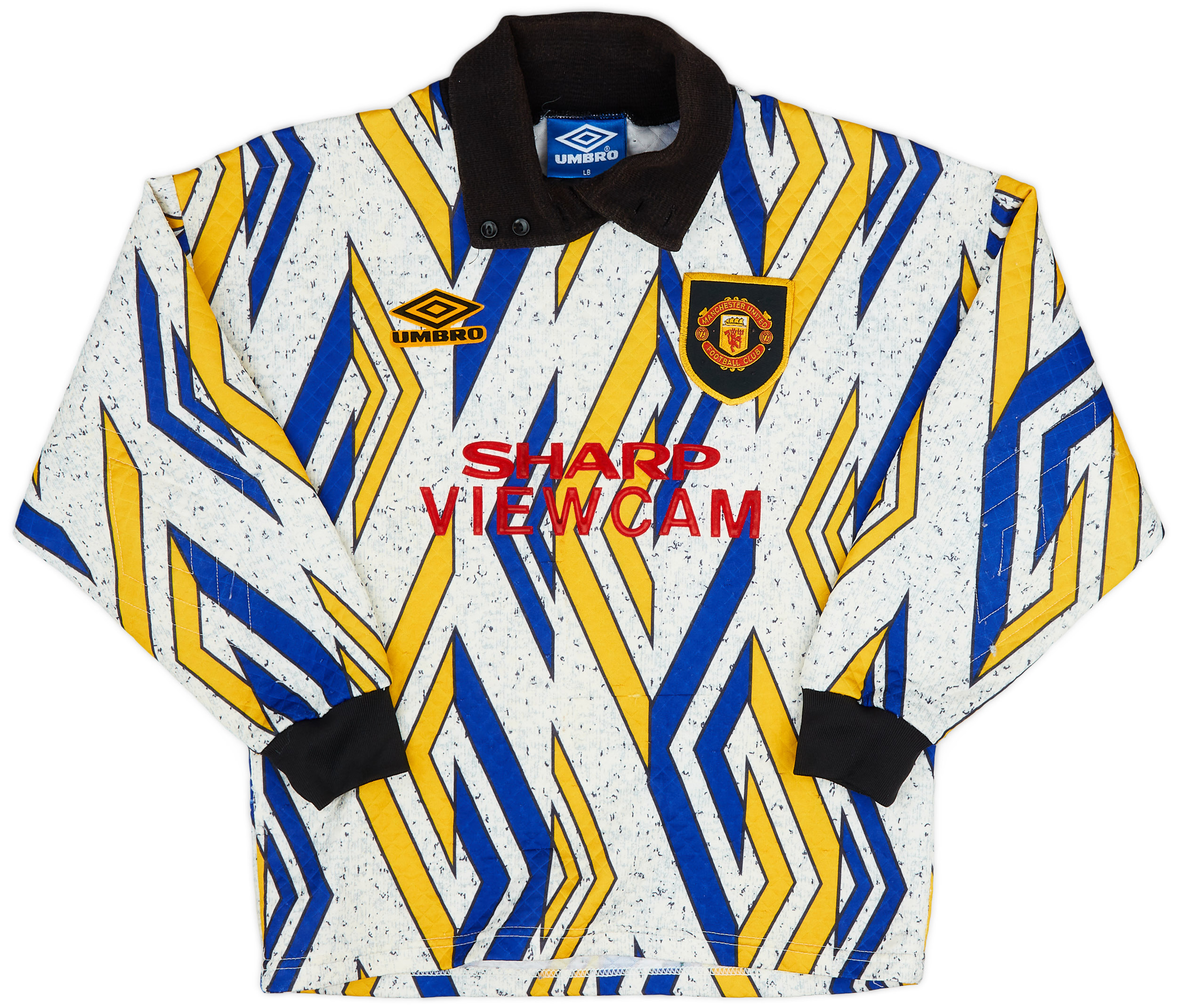 1993-94 Manchester United GK Shirt #1 - 7/10 - (L.Boys)
