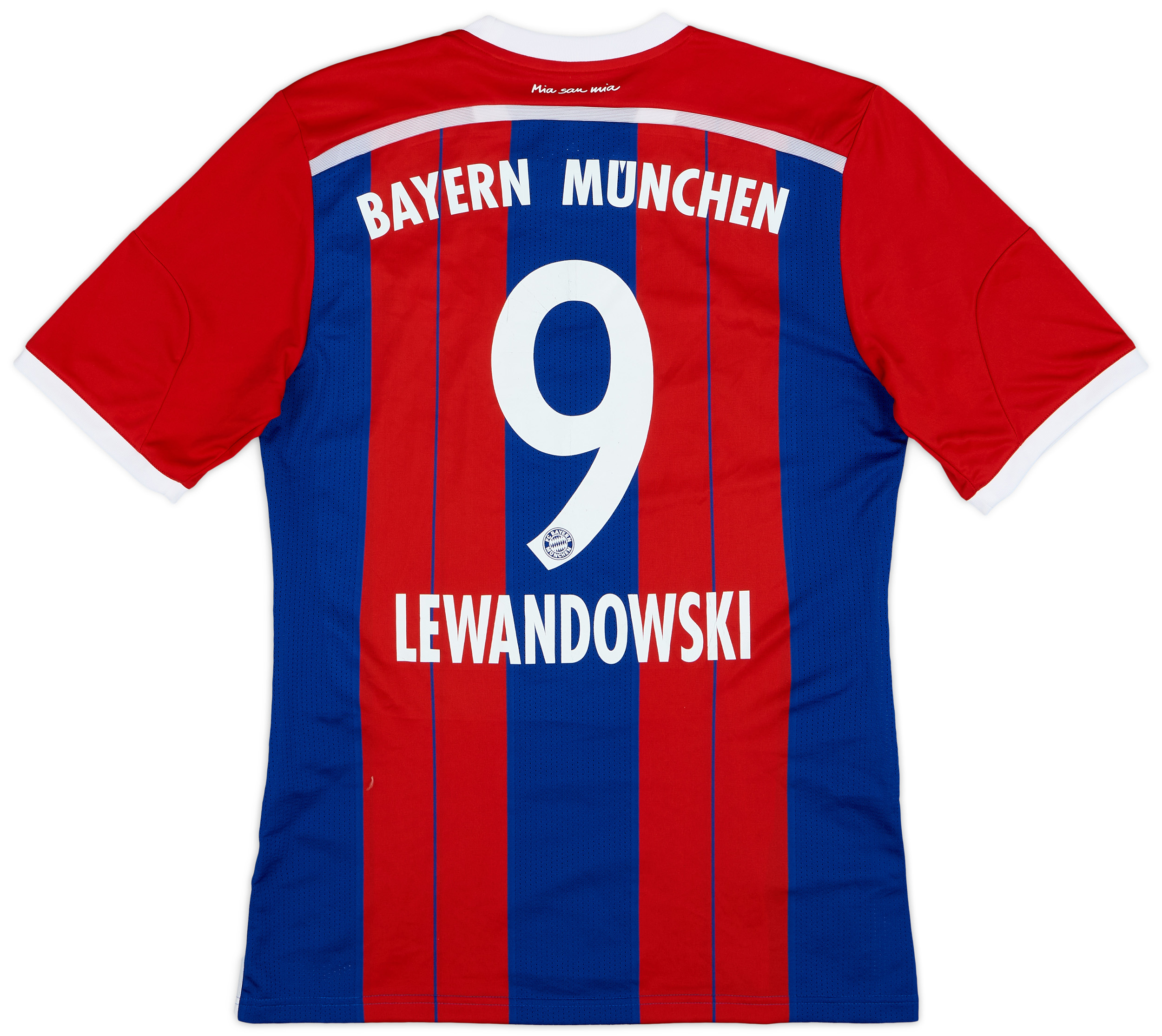 2014-15 Bayern Munich Home Shirt Lewandowski #9 - 6/10 - (M)