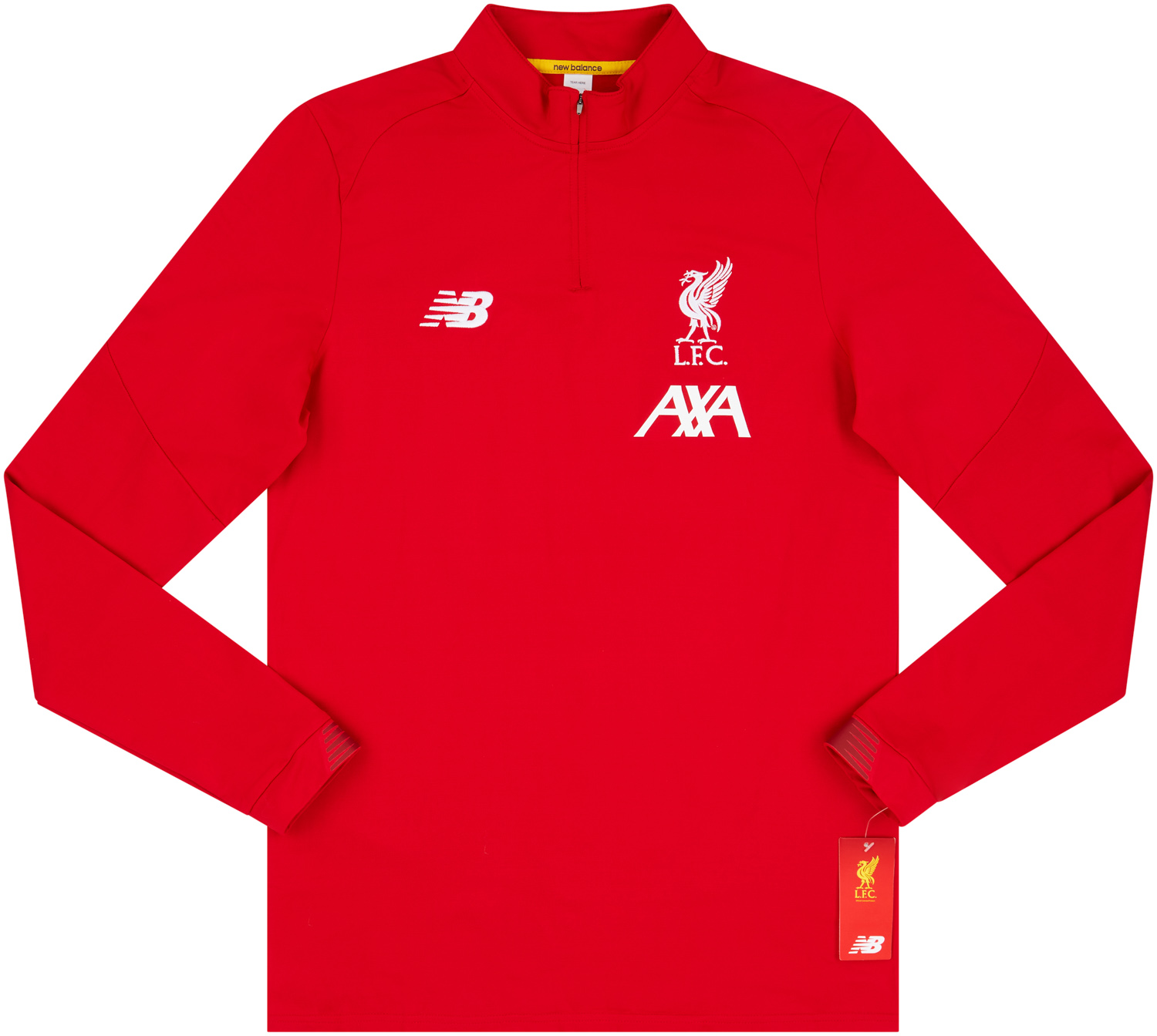 2019-20 Liverpool New Balance 1/4 Zip Training Top
