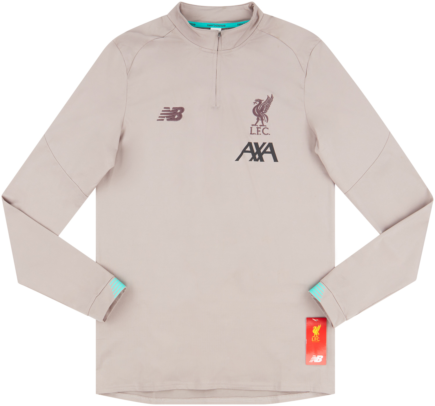 2019-20 Liverpool New Balance 1/4 Zip Training Top - NEW