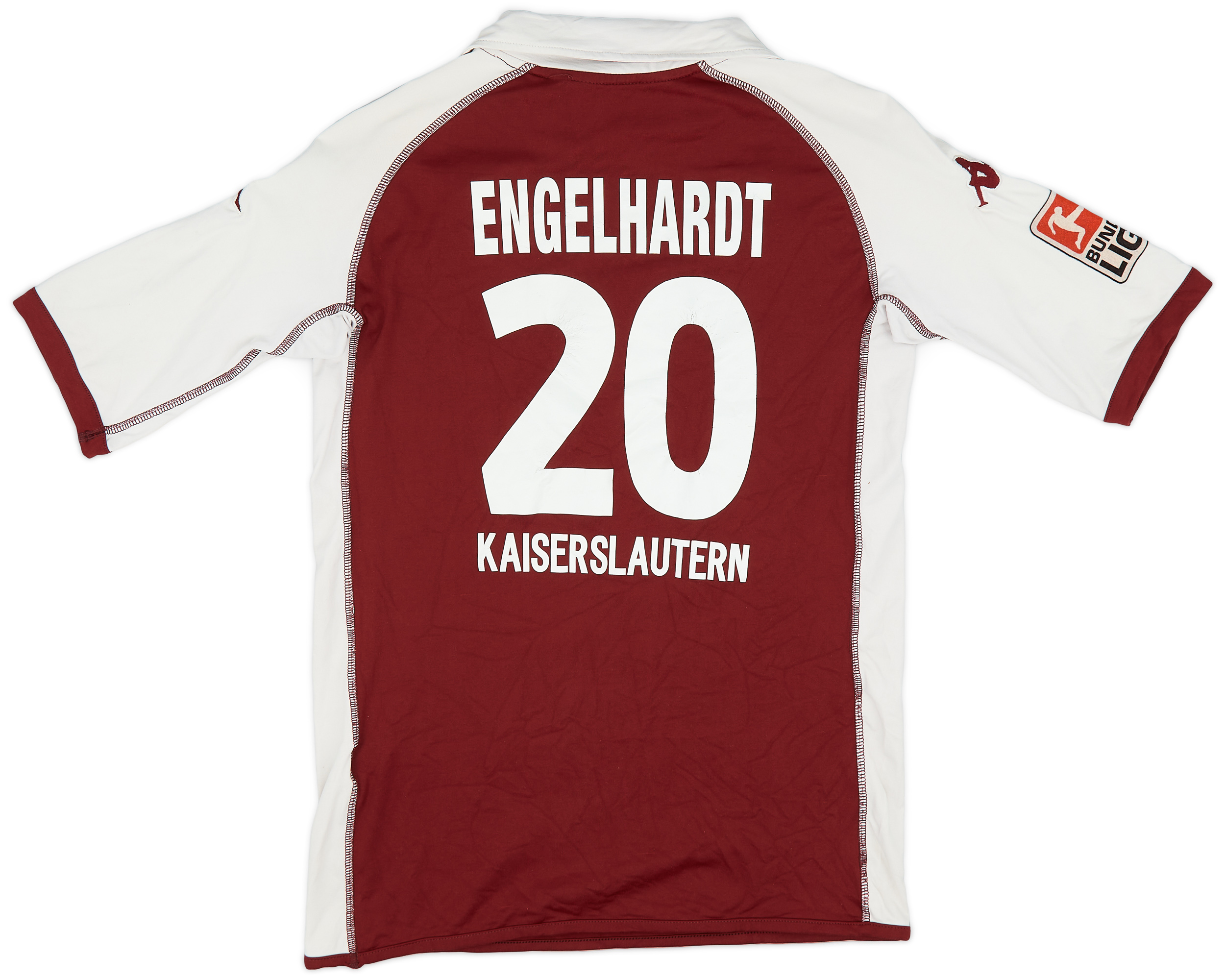 2004-05 Kaiserslautern Home Shirt Engelhardt #20 - 5/10 - (S)