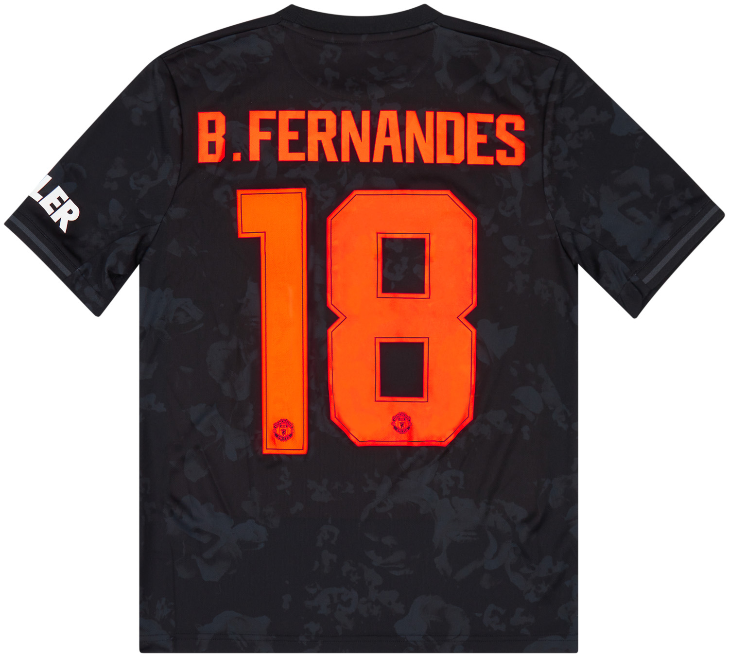 2019-20 Manchester United Third Shirt B. Fernandes #18 KIDS