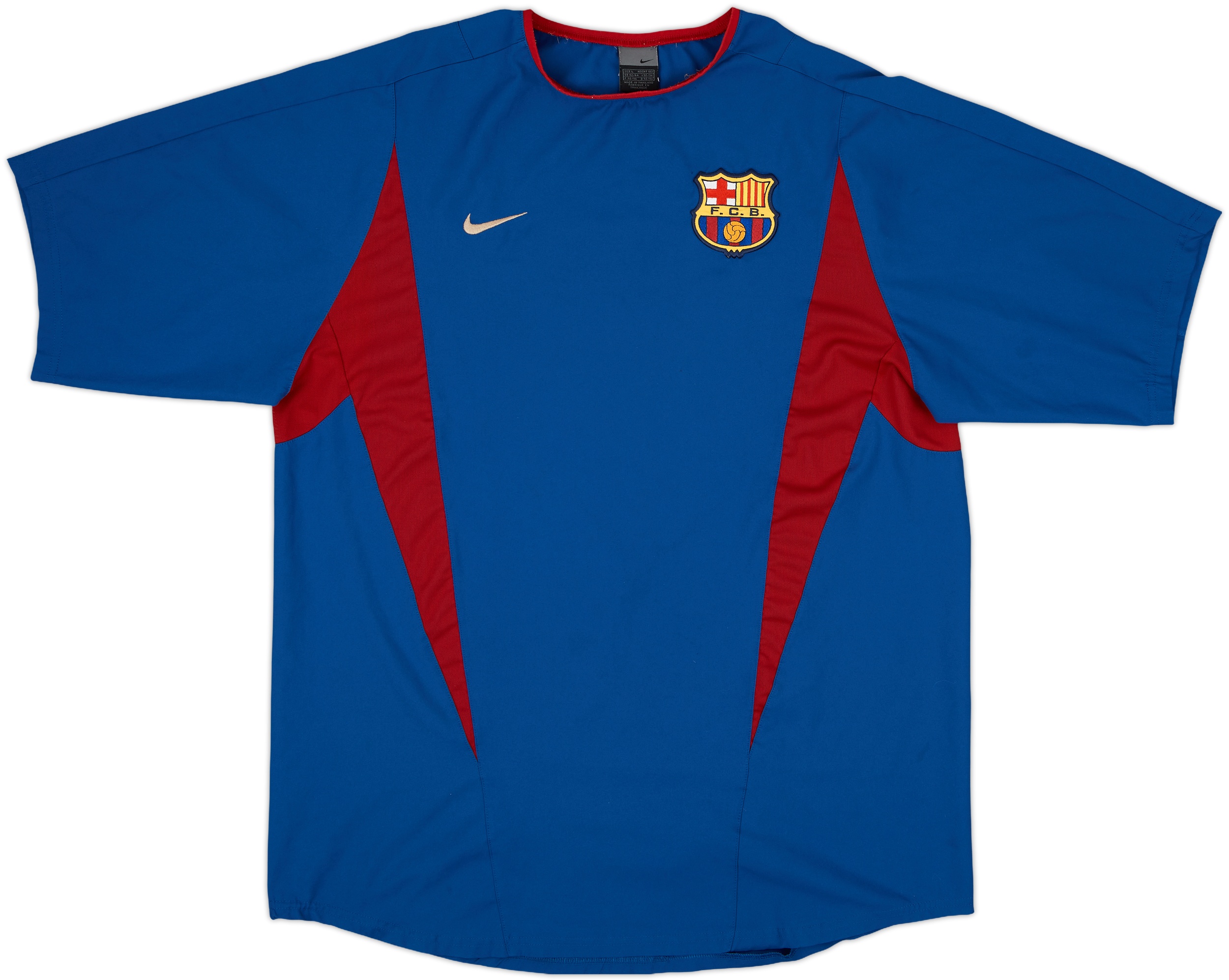 2002-03 Barcelona Nike Training Shirt - 8/10 - (L) 2002-03 Barcelona Nike Training Shirt - 8/10 - (L)