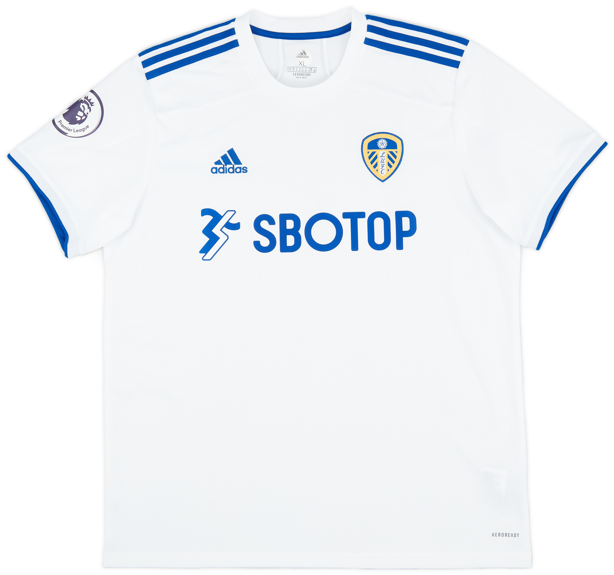 2020-21 Leeds United Home Shirt - 9/10 - (XL)
