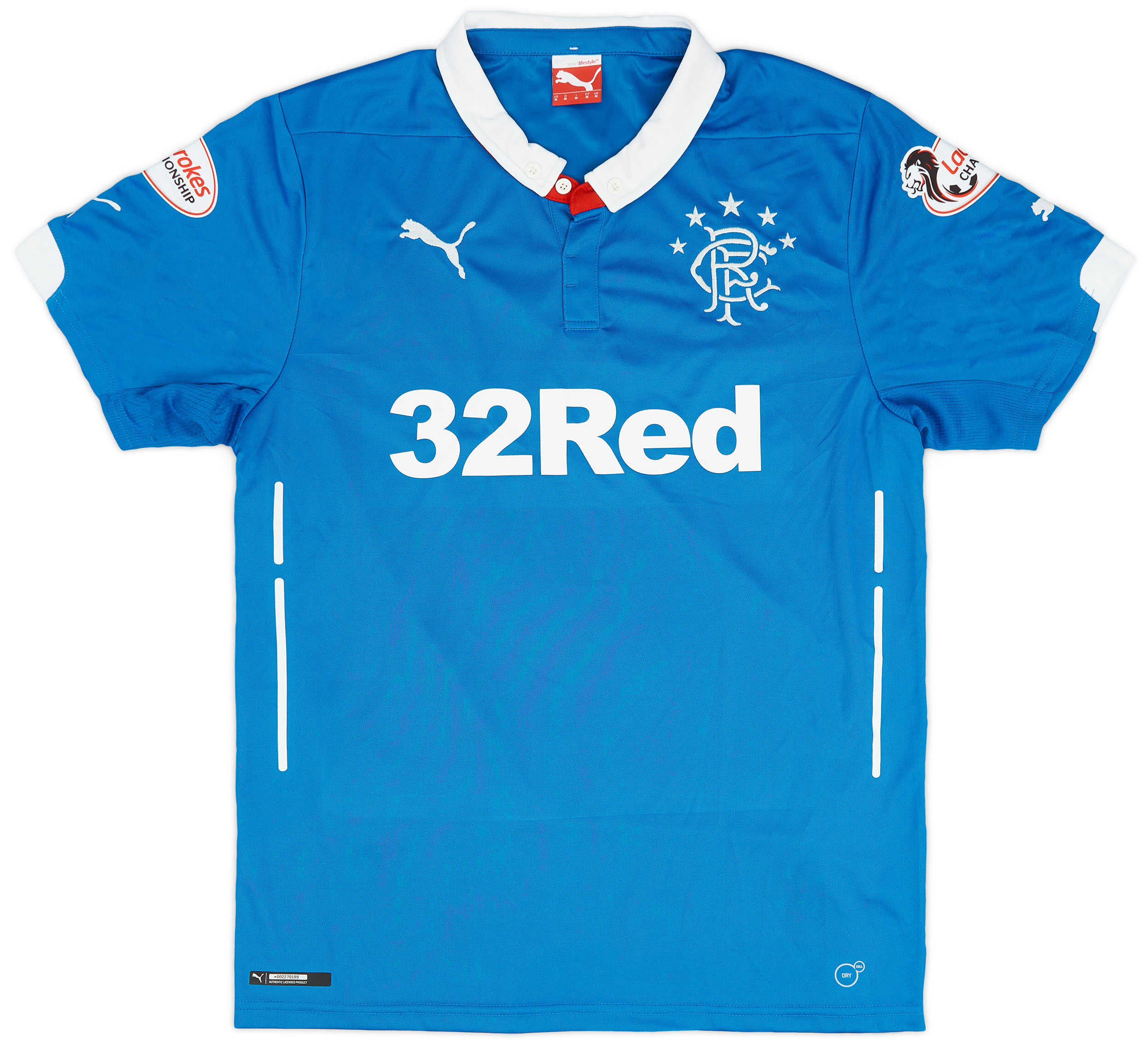 2014-15 Rangers Home Shirt - 8/10 - (M)