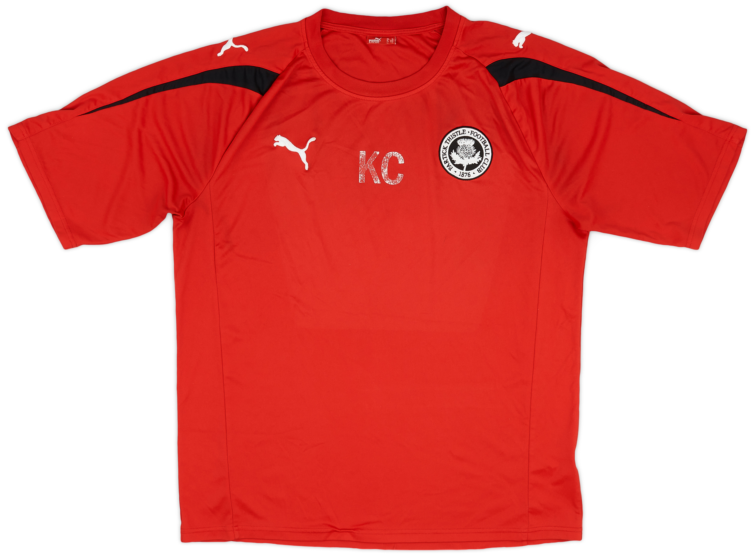 2010-11 Partick Thistle Staff Issue Training Shirt 'KC' - 5/10 - (XL)