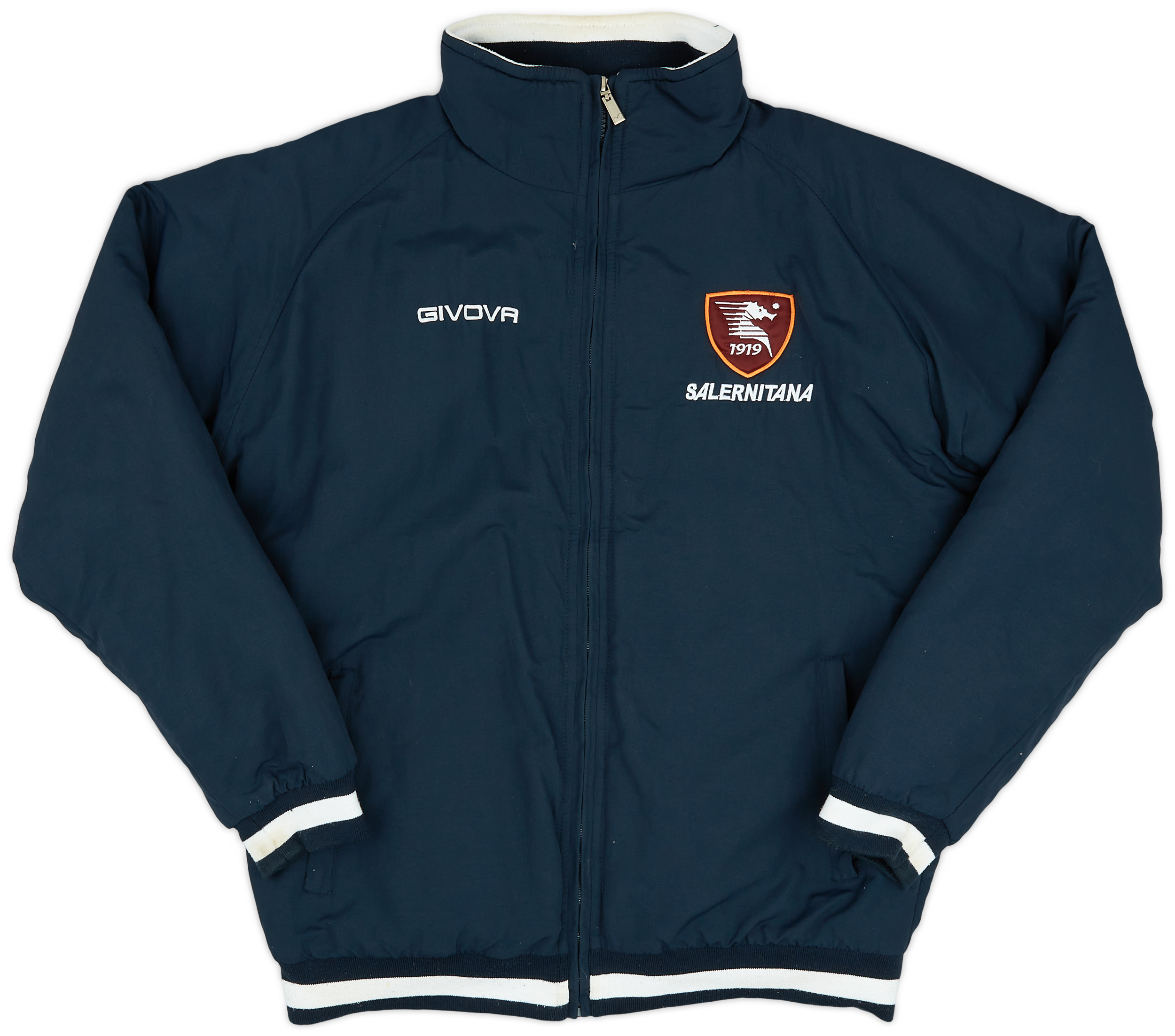 2015-16 Salernitana Givova Padded Bench Coat - 9/10 - (M)