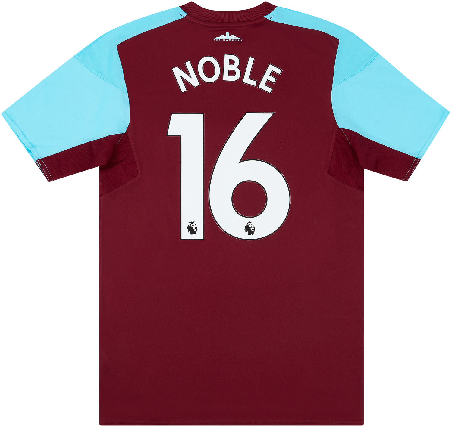 2017-18 West Ham Home Shirt Noble #16 M